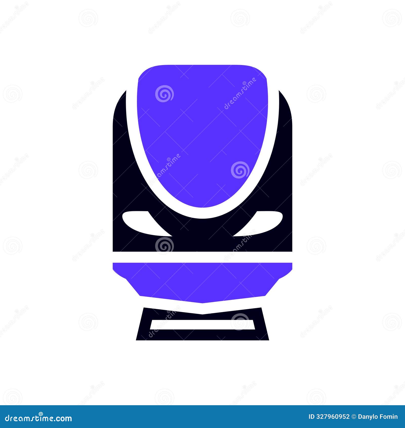 Transport Flat Icon, Square Shape Stock Illustration - Illustration of ...