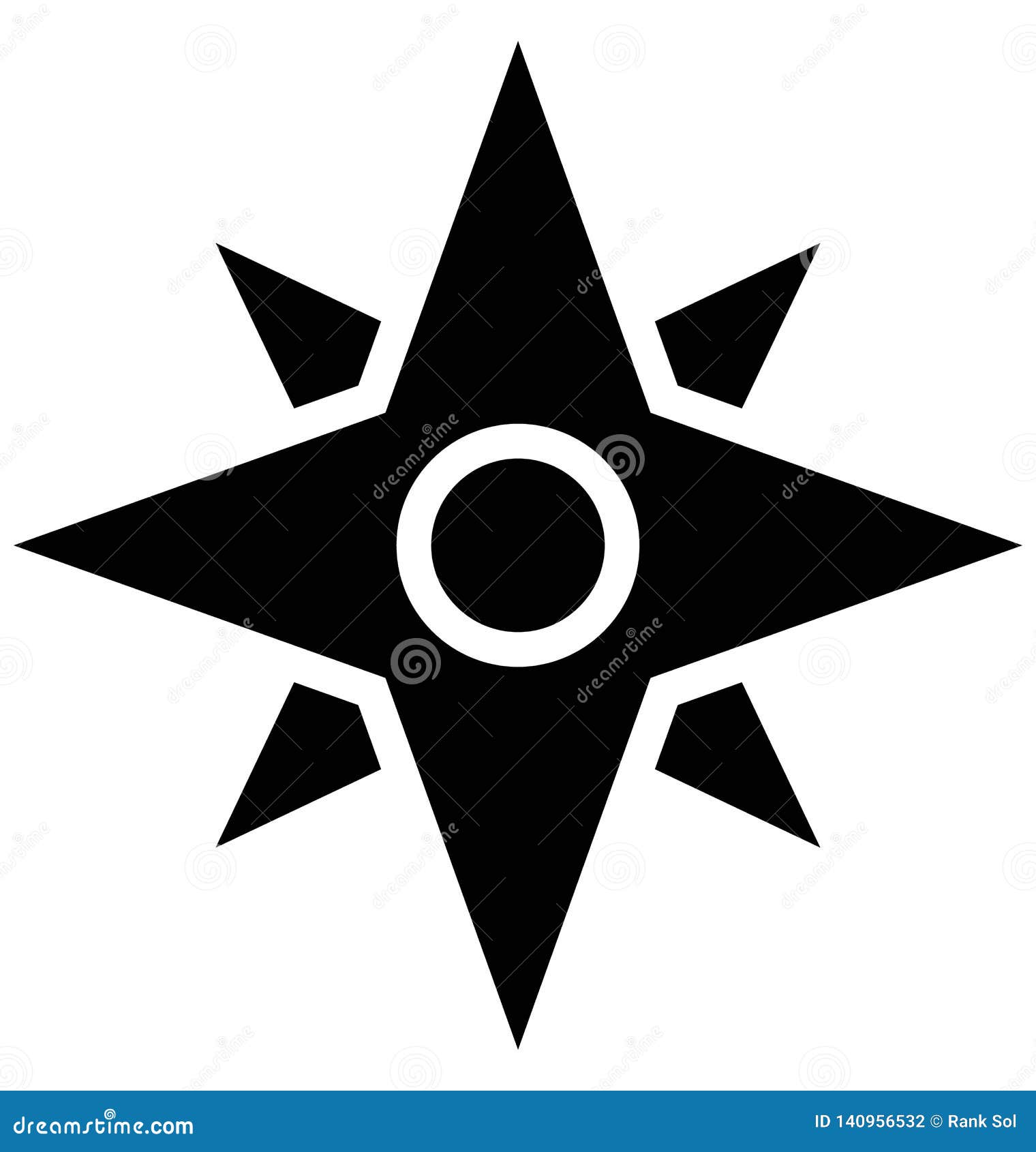 Cardinal Directions Vector Icon Which Can Be Easily Modified or Edit in ...