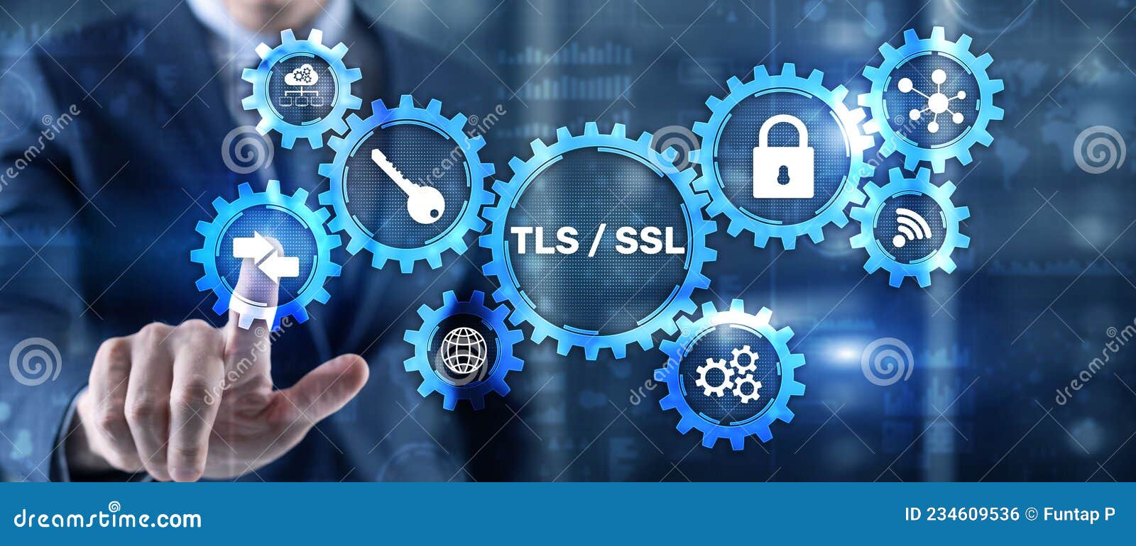 Transport Layer Security. Secure Socket Layer Stock Photo - Image of ...