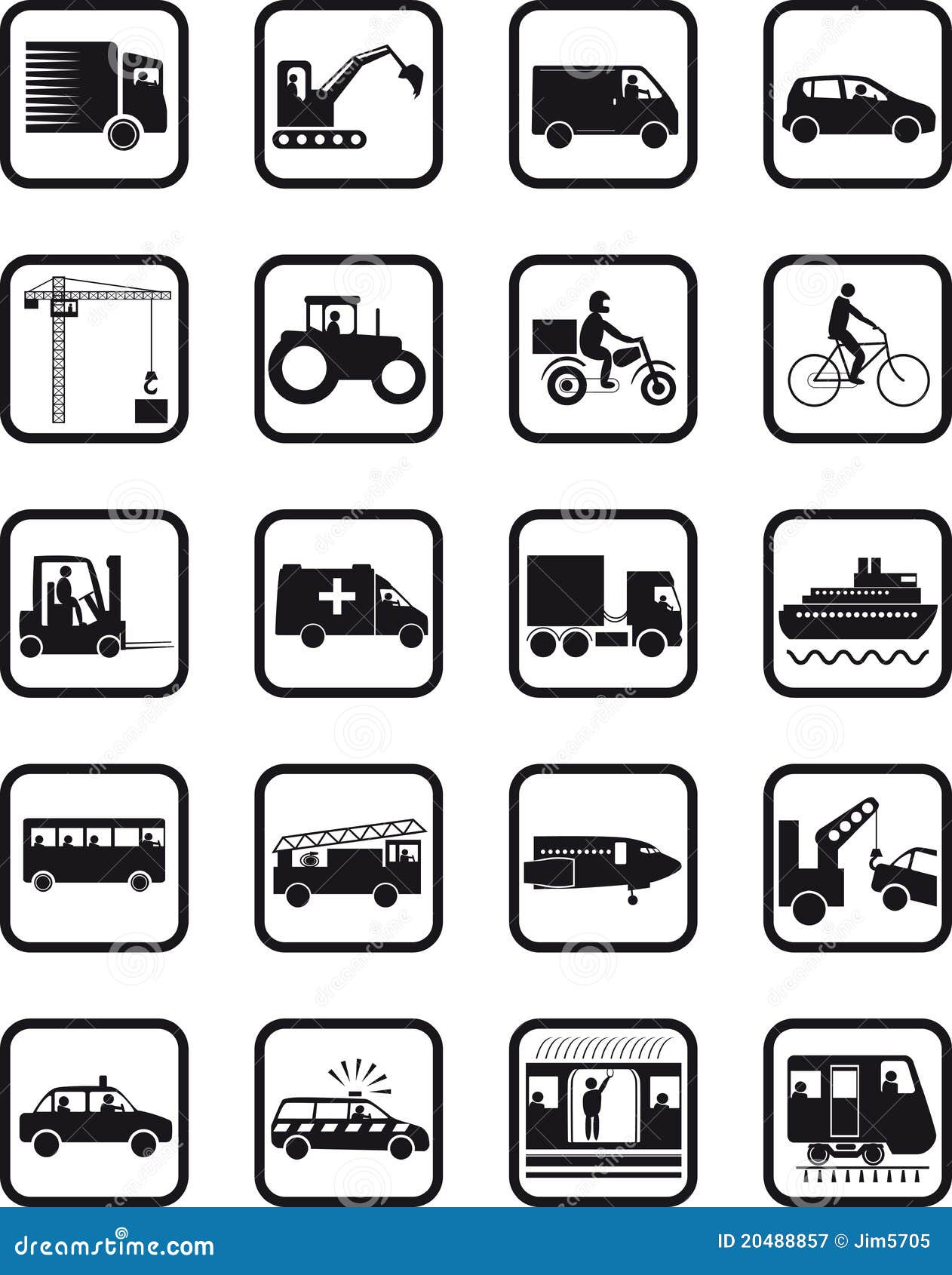 Transport Icons Free Download