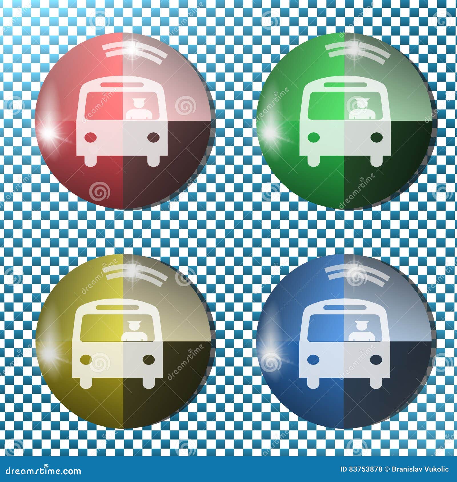 Transport of Passengers Button, Icon, Sign,3D Illustration Stock ...