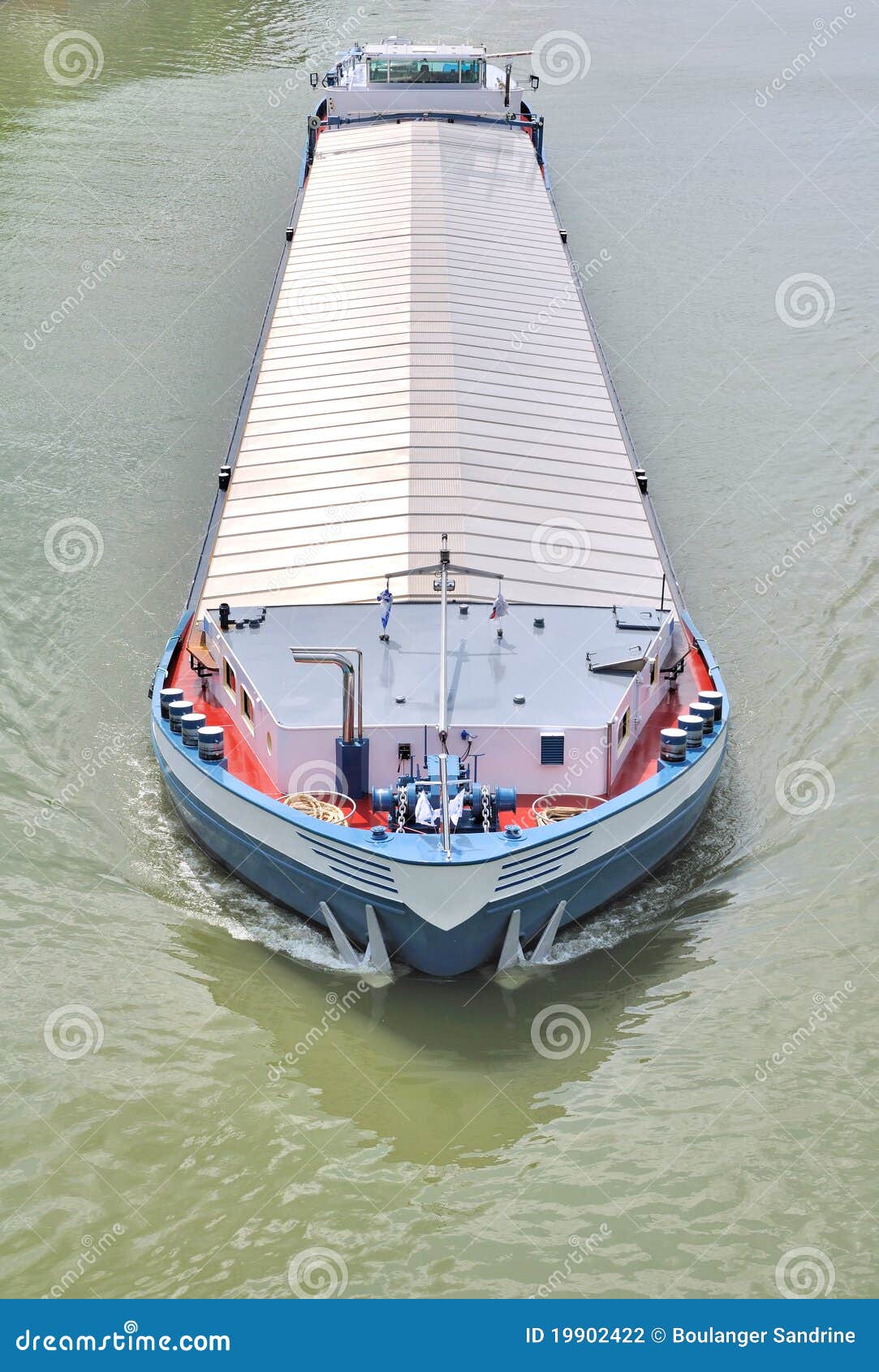 Transport by river barge stock photo. Image of nautical - 19902422