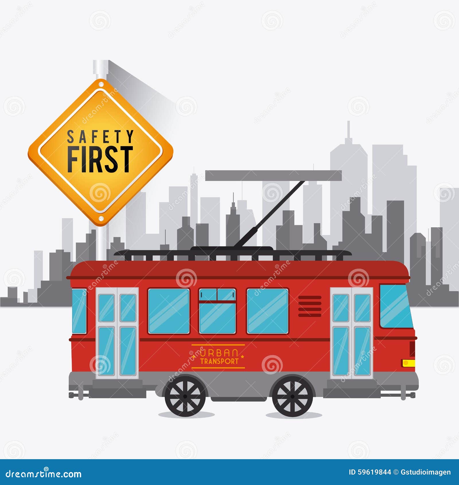 Transport, Traffic and Vehicles Design Stock Vector - Illustration of ...