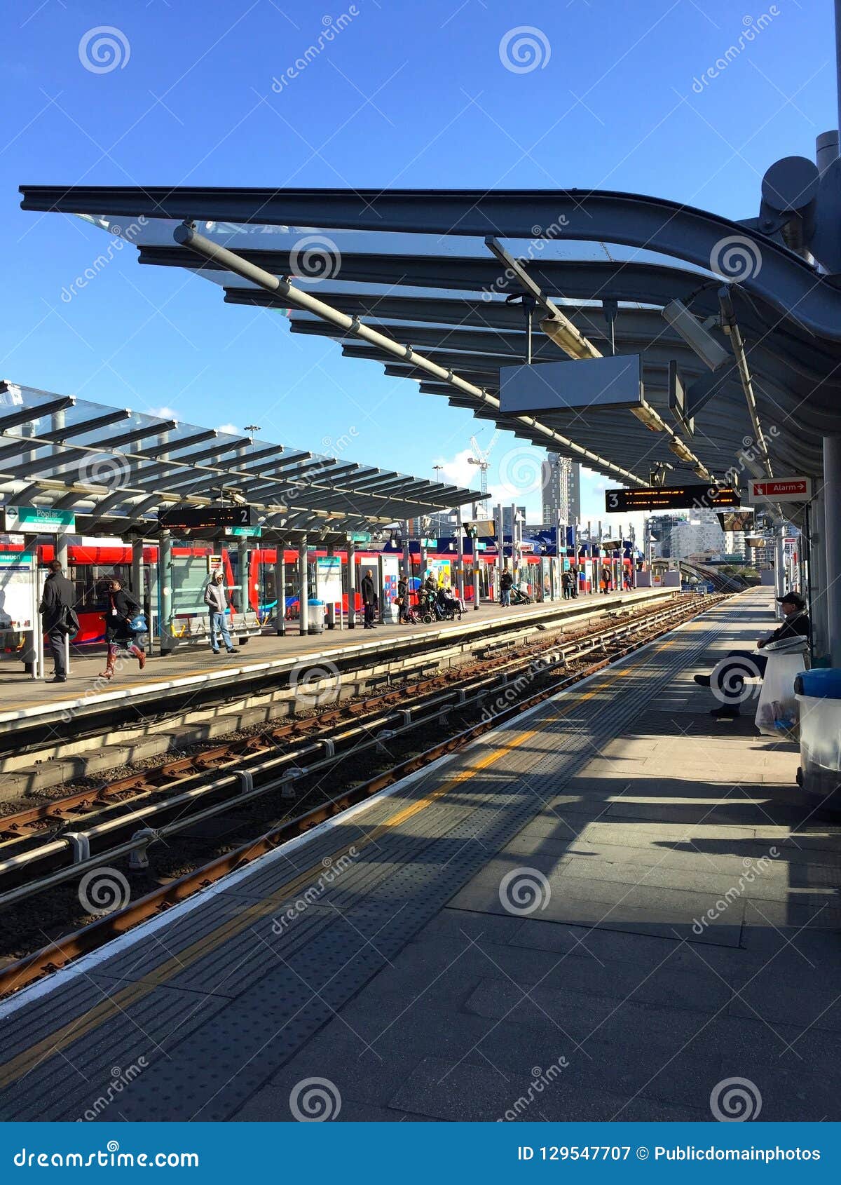 Transport, Train Station, Metropolitan Area, Track Picture. Image ...