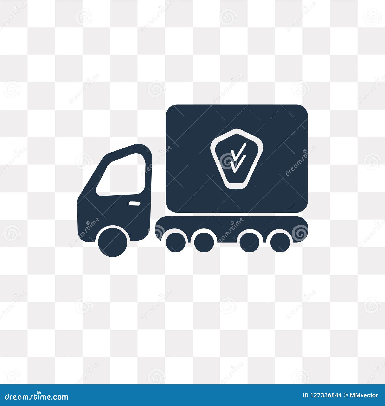 Transport Vector Icon Isolated on Transparent Background, Transport ...