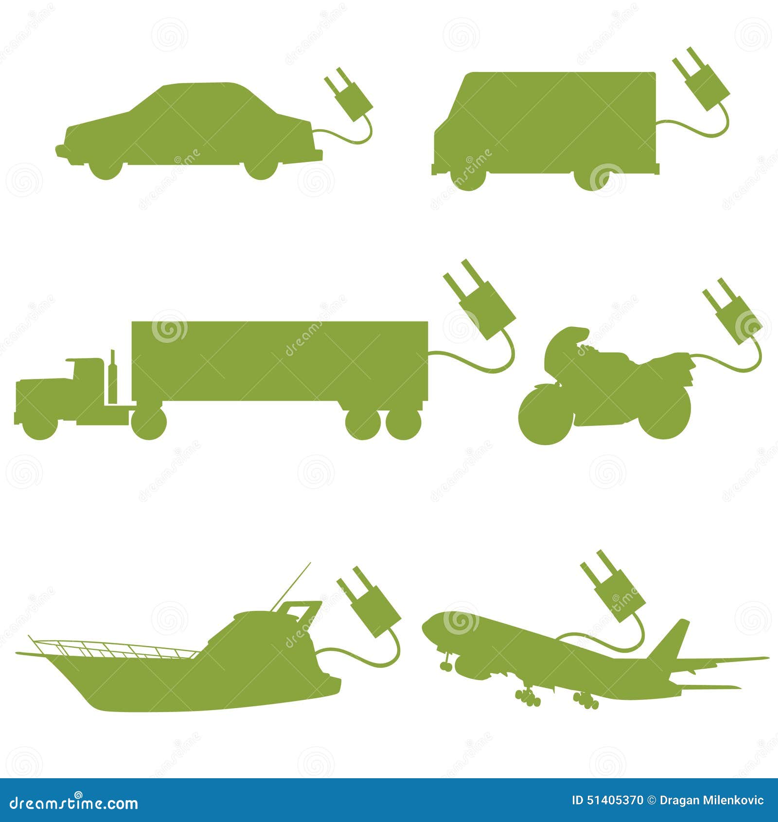 Transport vehicle green stock vector. Illustration of caravan - 51405370
