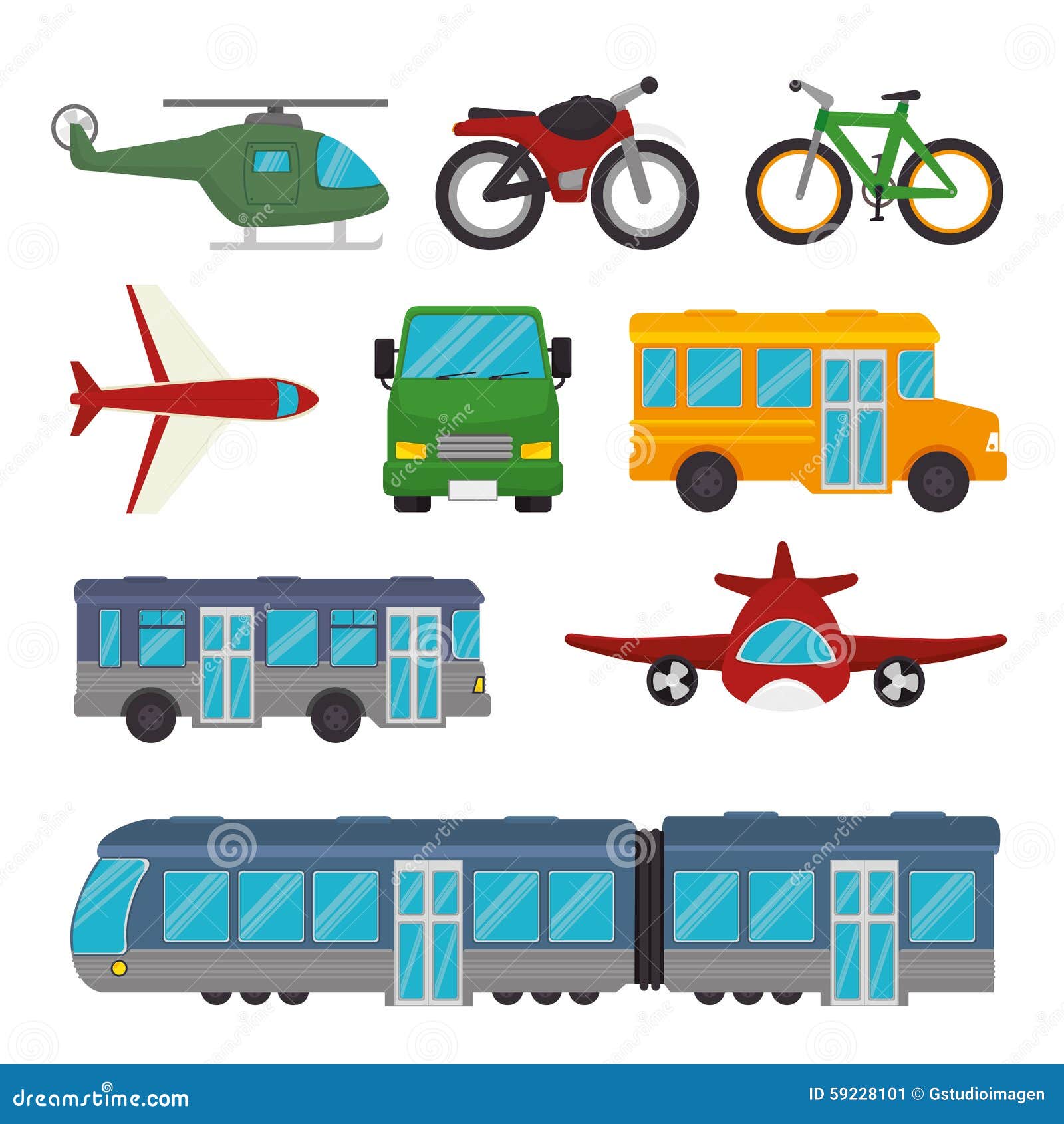 Transport and vehicles stock vector. Illustration of transportation ...