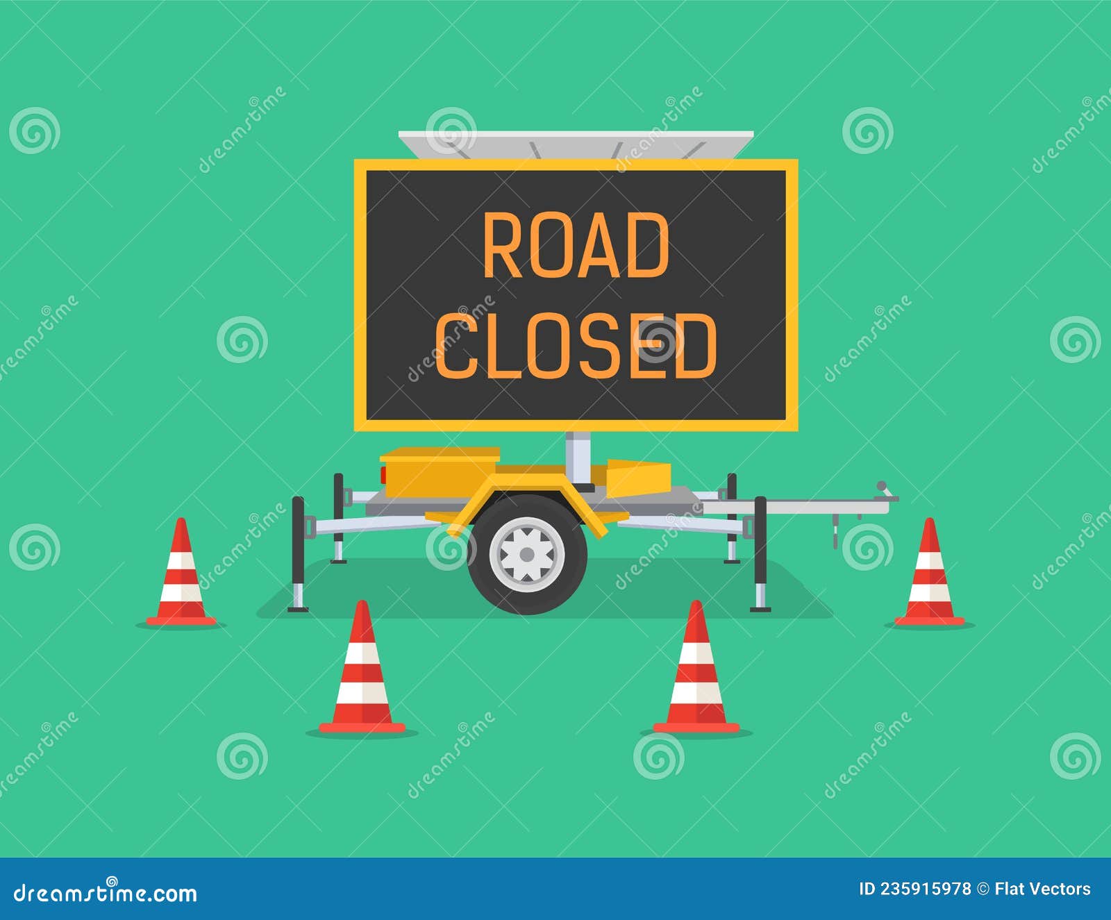 Variable Message Sign Stock Illustrations – 113 Variable Message Sign ...