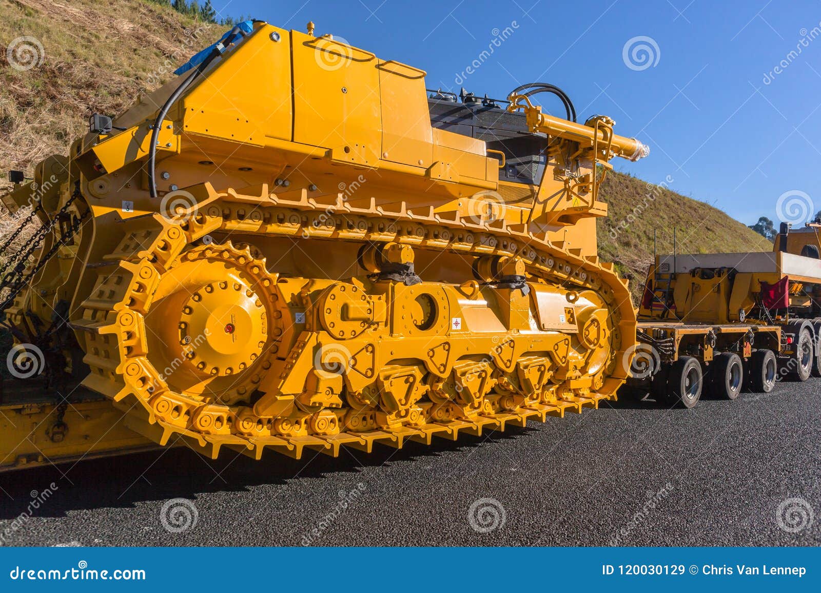 Transportation Abnormal Machine Load Highway Stock Image - Image of ...
