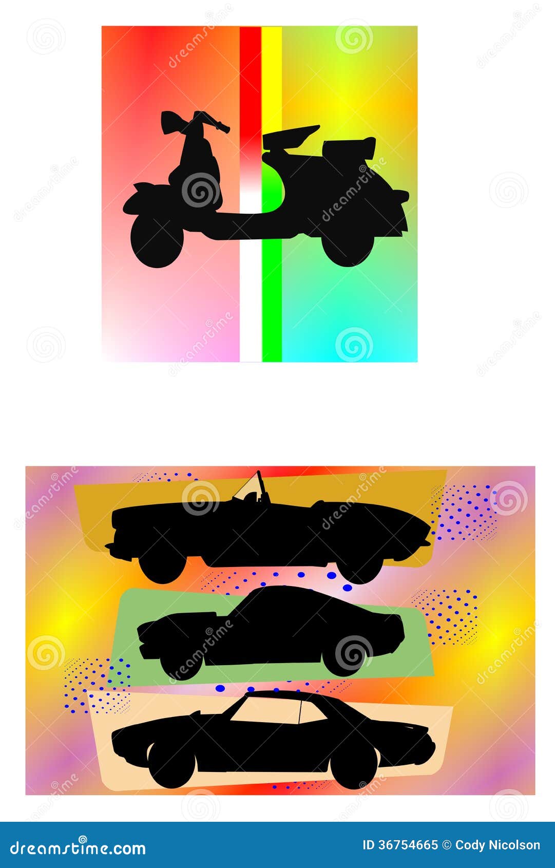 Transportation abstracts stock illustration. Illustration of ...