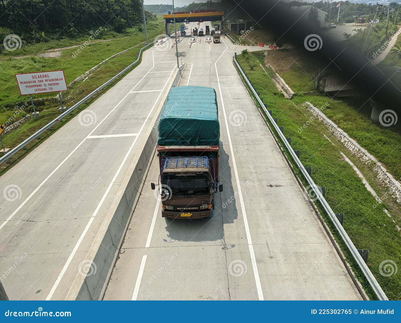 Transportation Activities at the Trans Java Toll Editorial Image ...