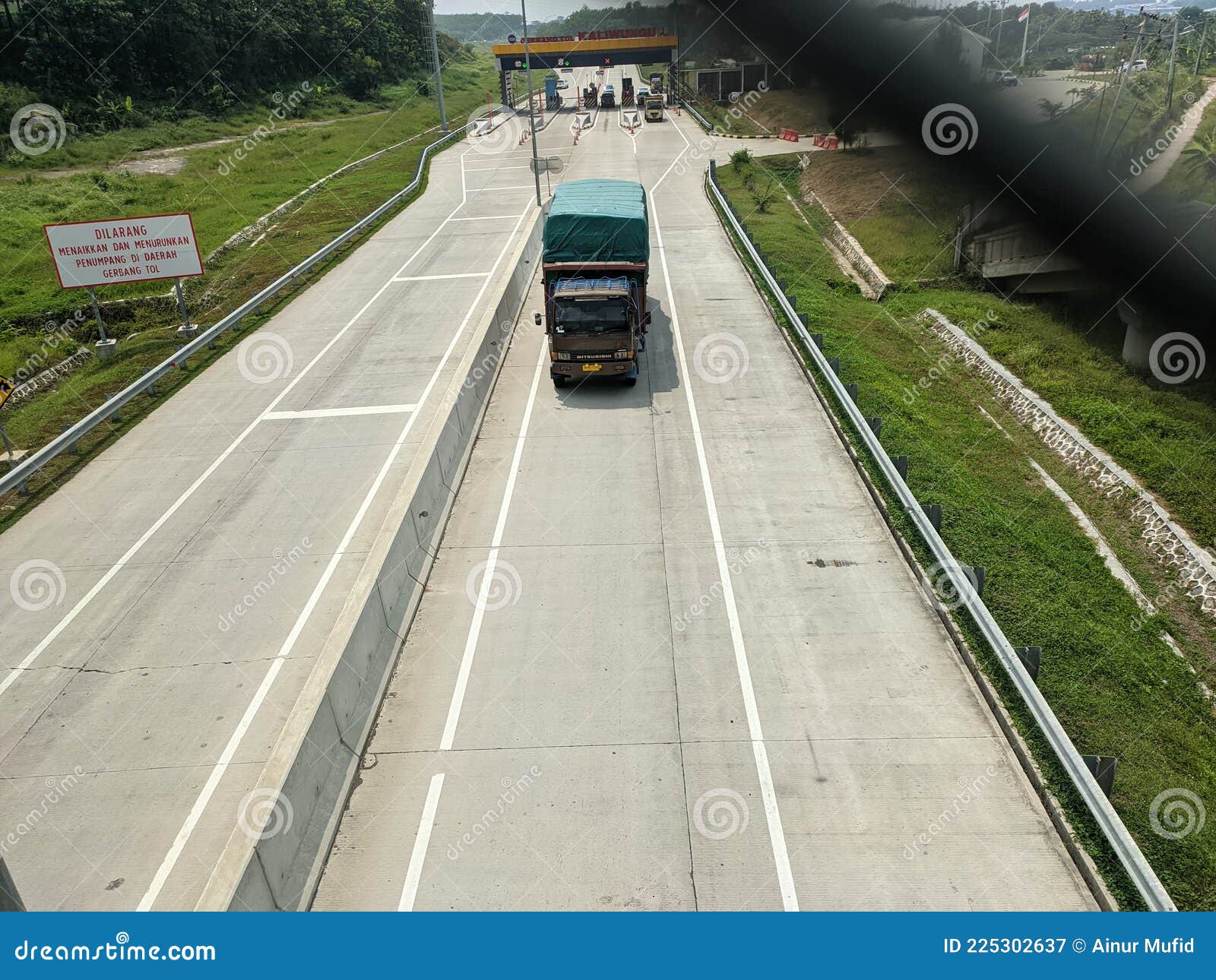 Transportation Activities at the Trans Java Toll Editorial Photography ...