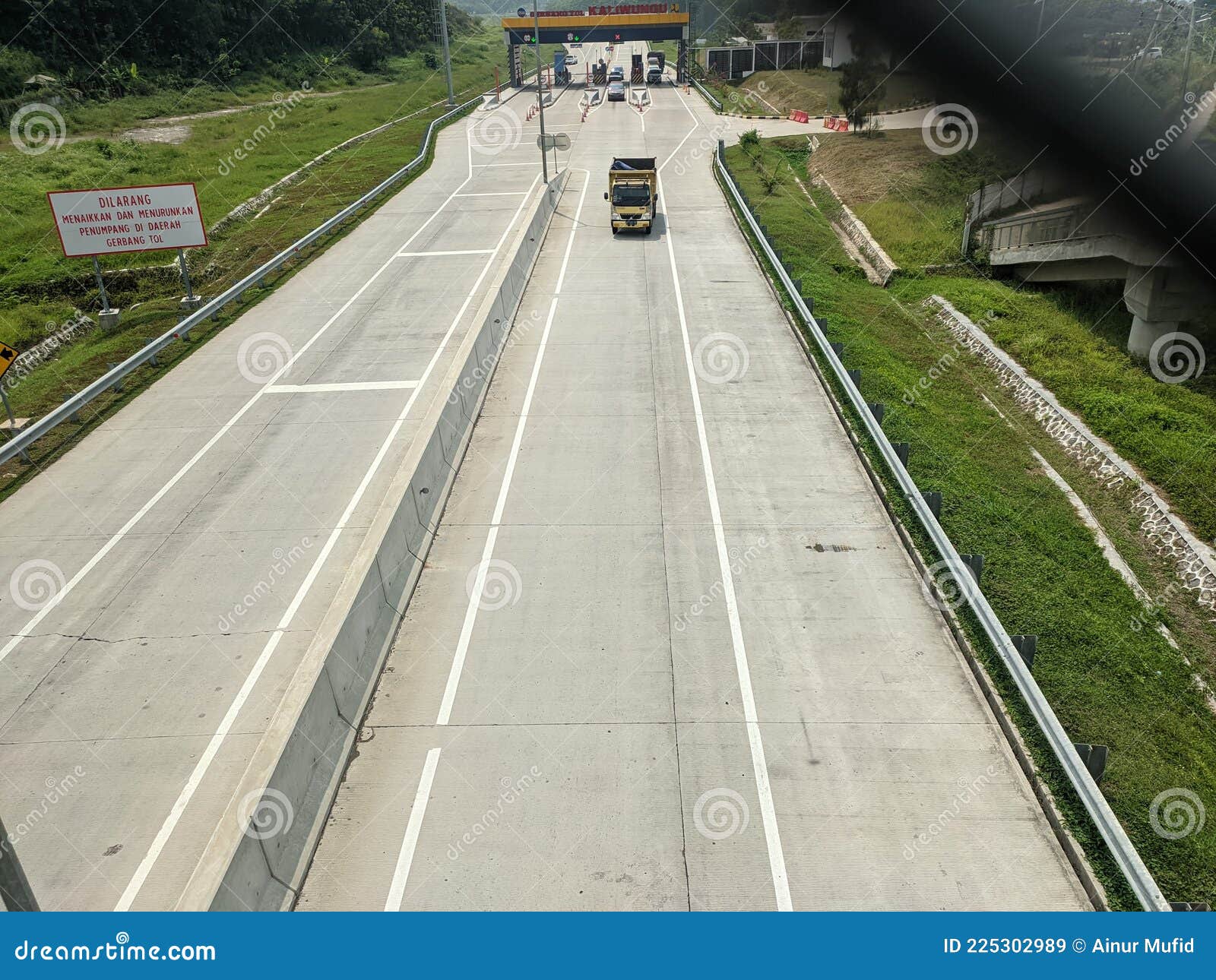 Transportation Activities at the Trans Java Toll Editorial Stock Image ...