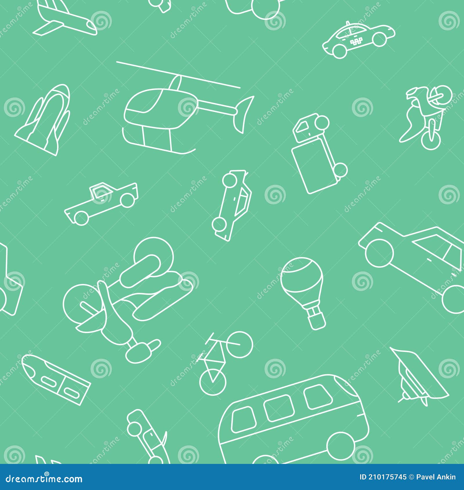 Transportation Background 02-07 Stock Vector - Illustration of ship ...