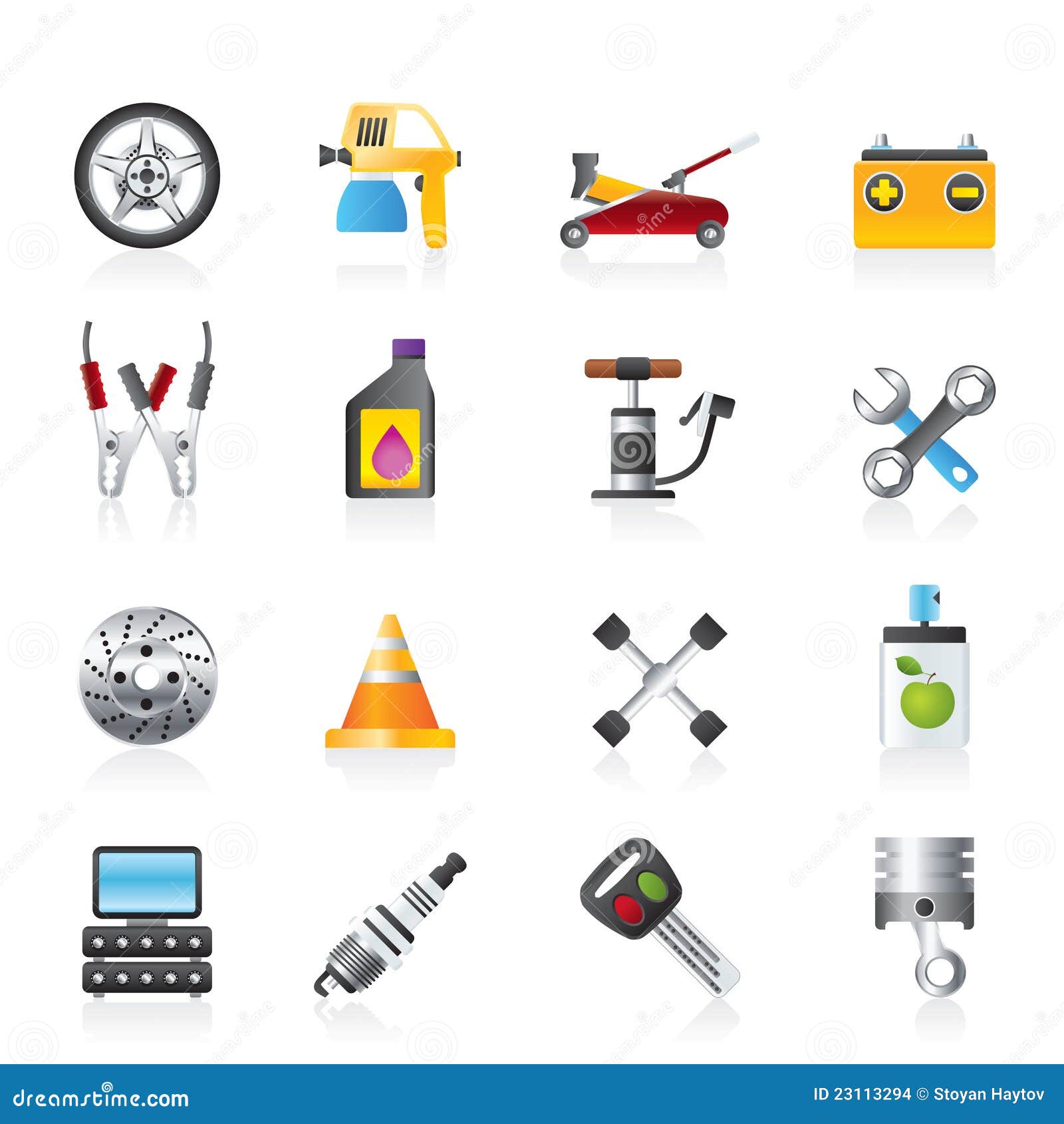 Repair Icons Set. Vector Symbols Repair. Construction Tools Silhouettes ...