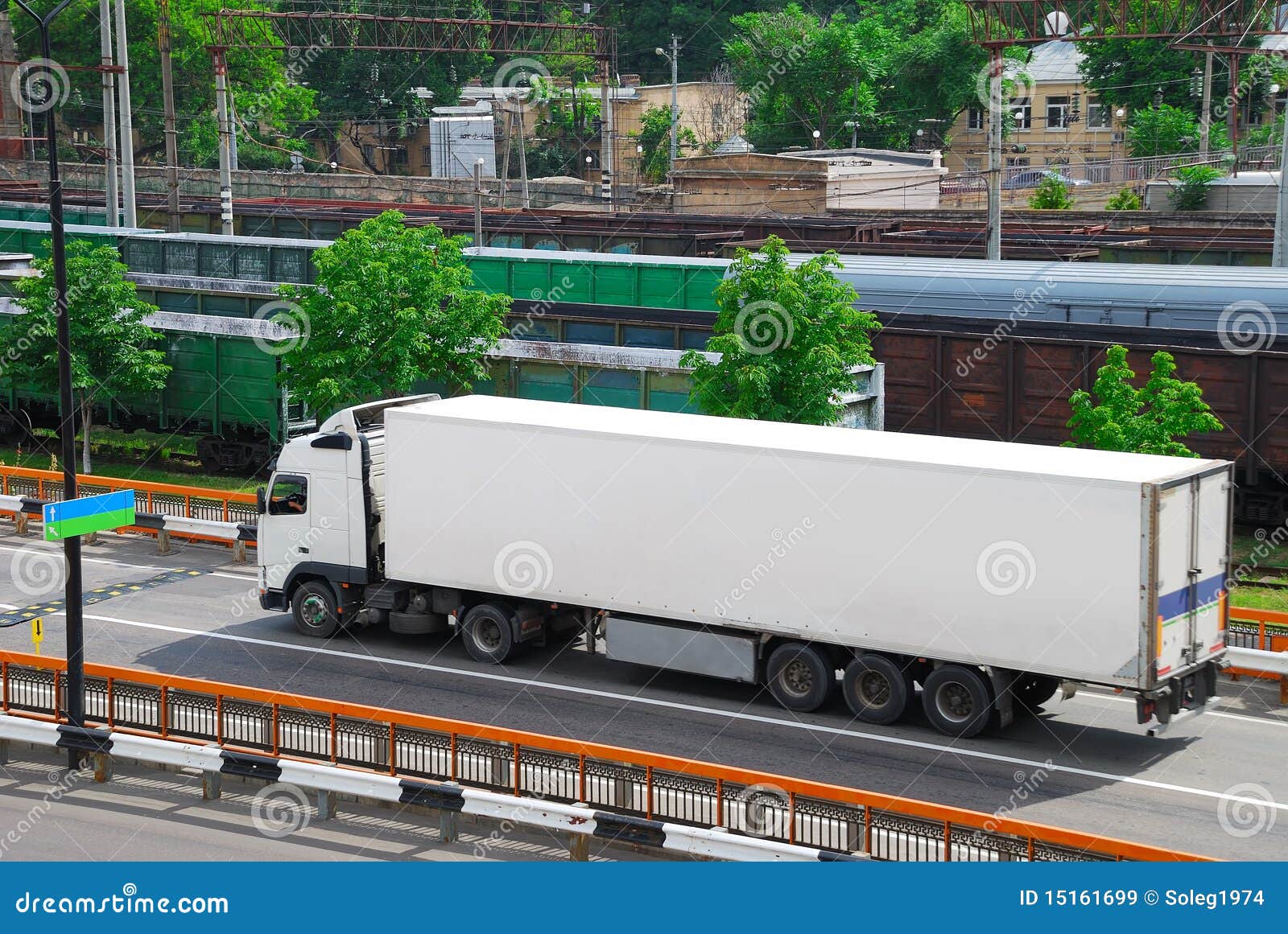 Transportation of Cargoes by Lorry Stock Image - Image of logistic ...