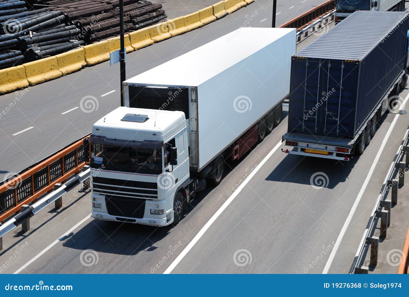 Transportation of Cargoes by Lorry Stock Photo - Image of delivery ...