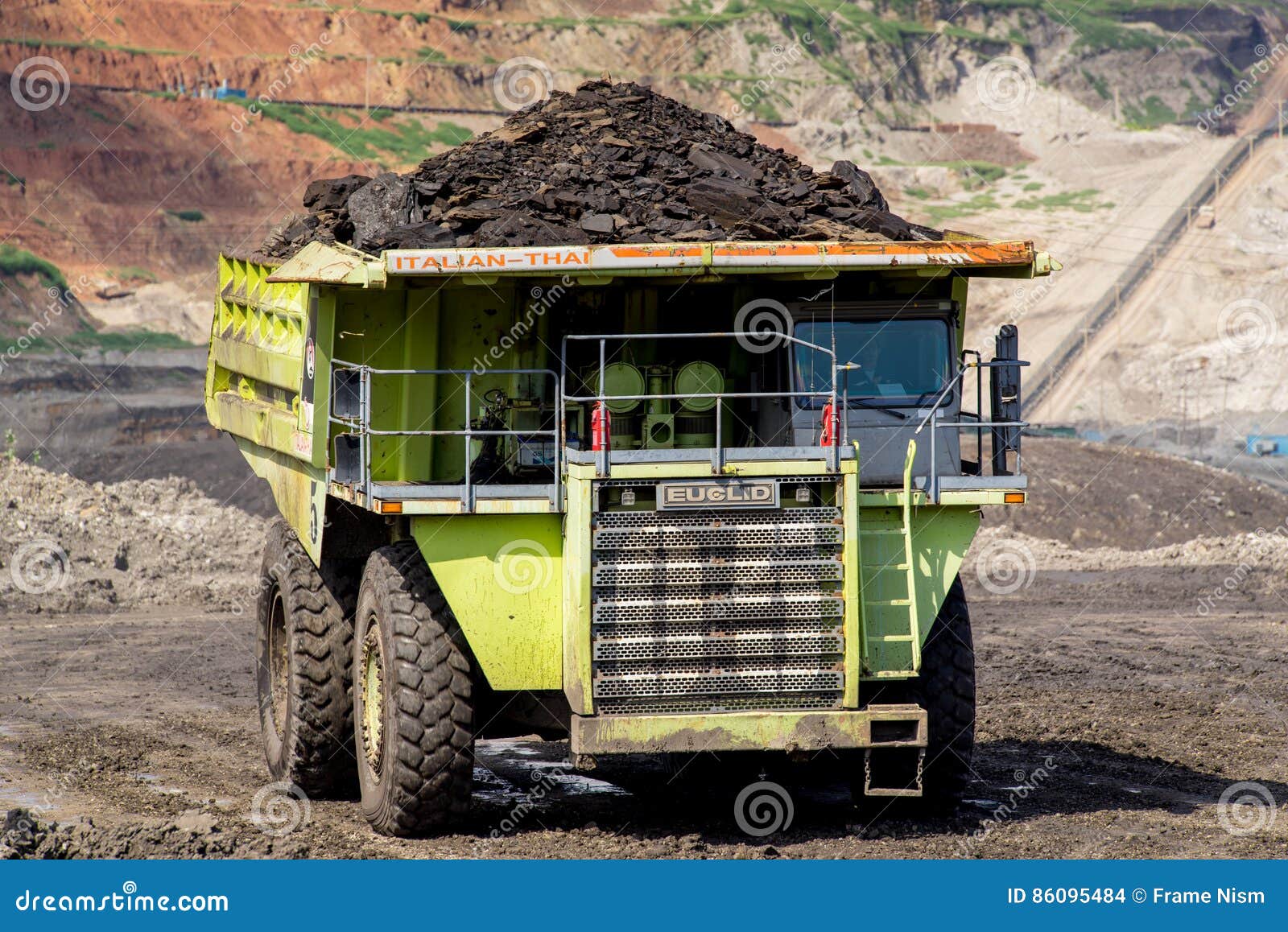 Transportation in Coal Mining Editorial Stock Image - Image of ...