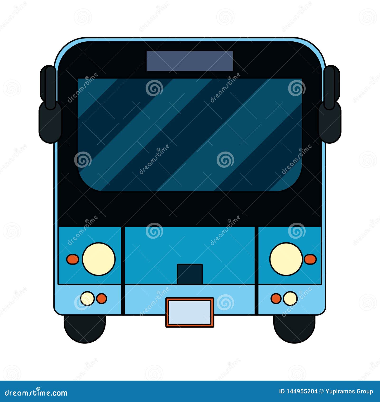 Transportation Concept Cartoon Stock Vector - Illustration of line ...