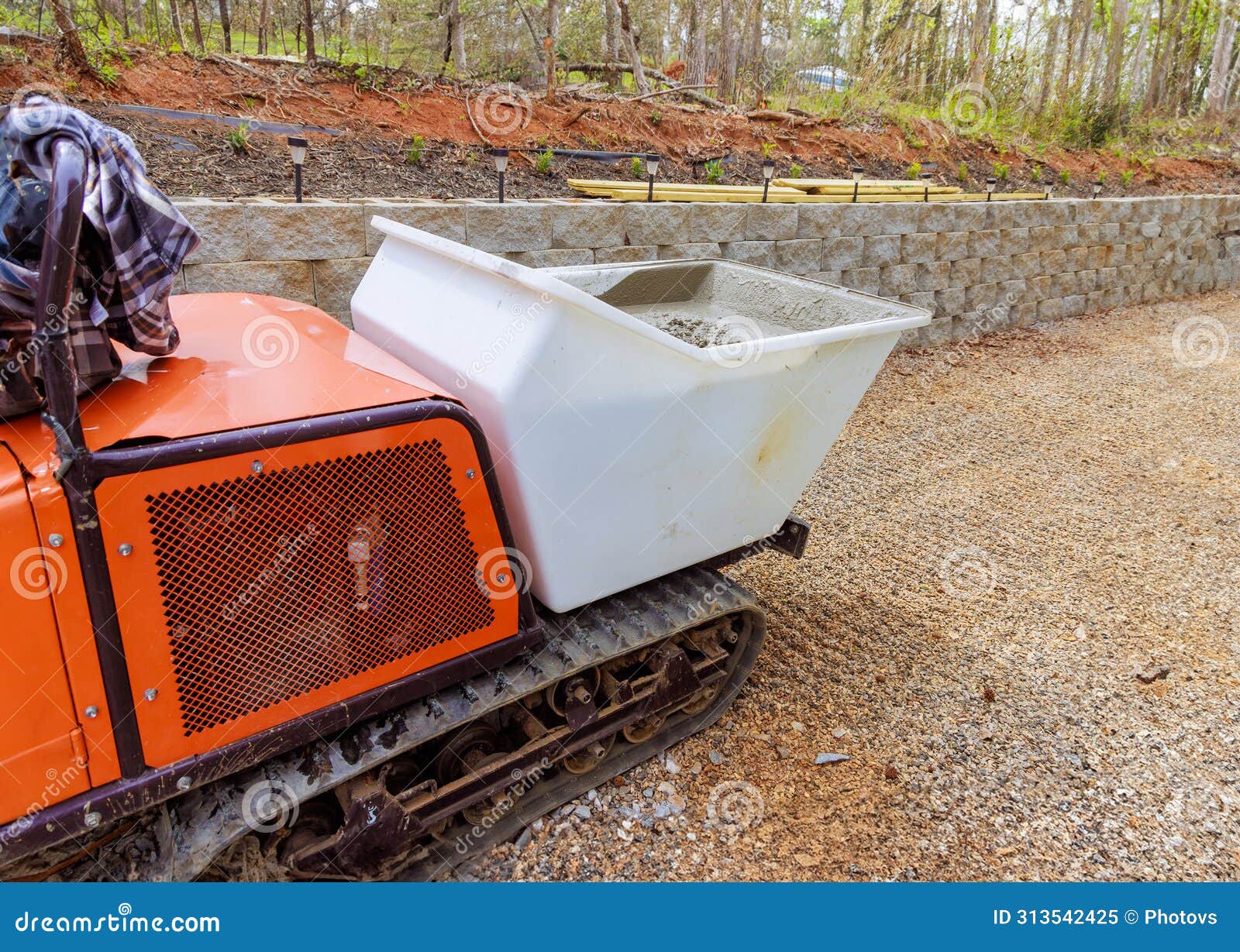 Transportation of Concrete at Construction Site Using a Self Dumping ...