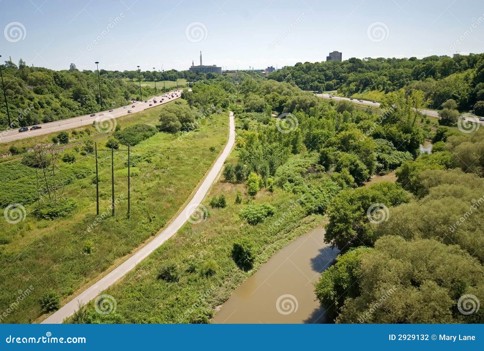 Transportation Corridor stock photo. Image of pavement - 2929132