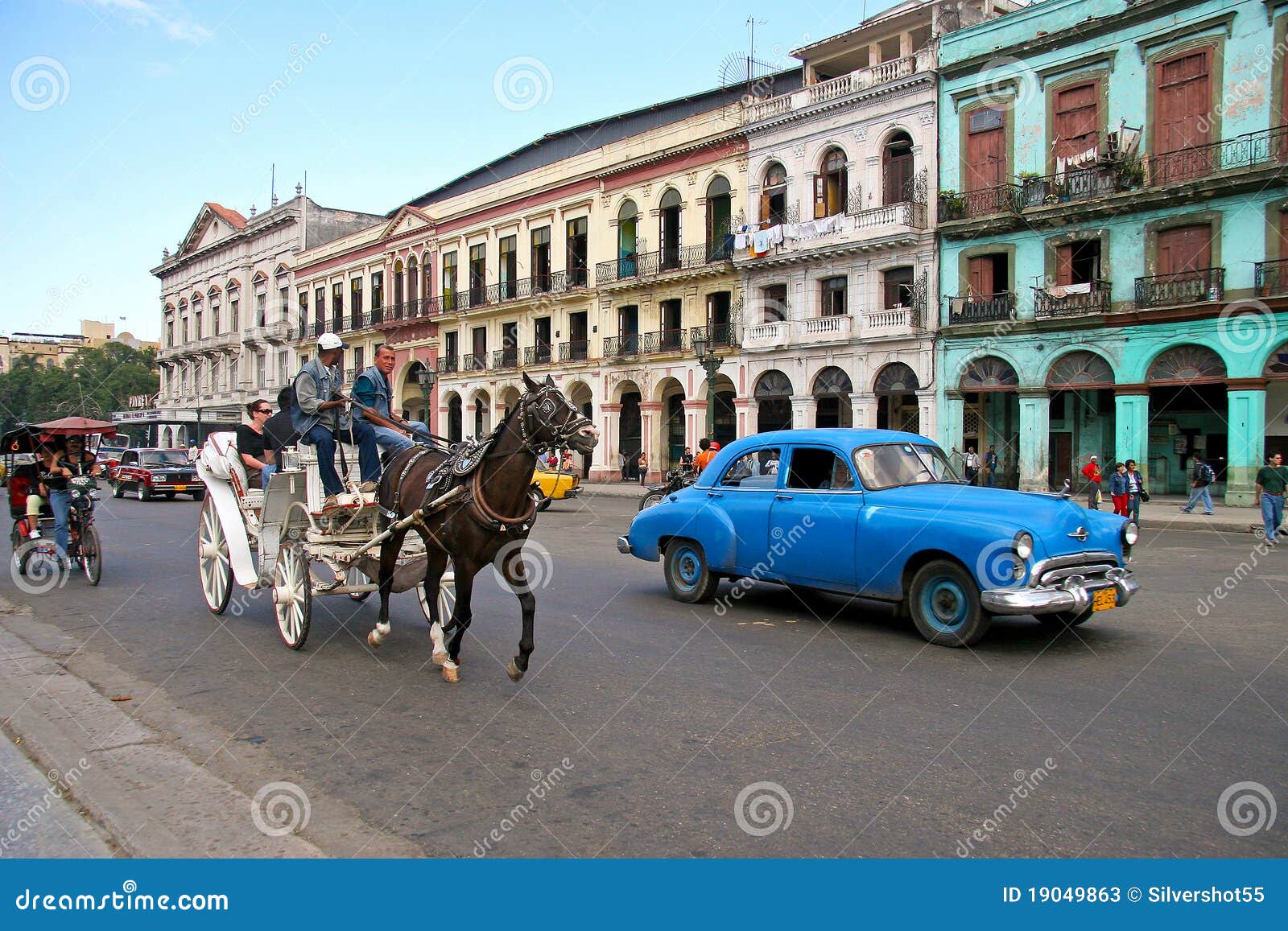 Transportation in Cuba editorial stock photo. Image of urban - 19049863