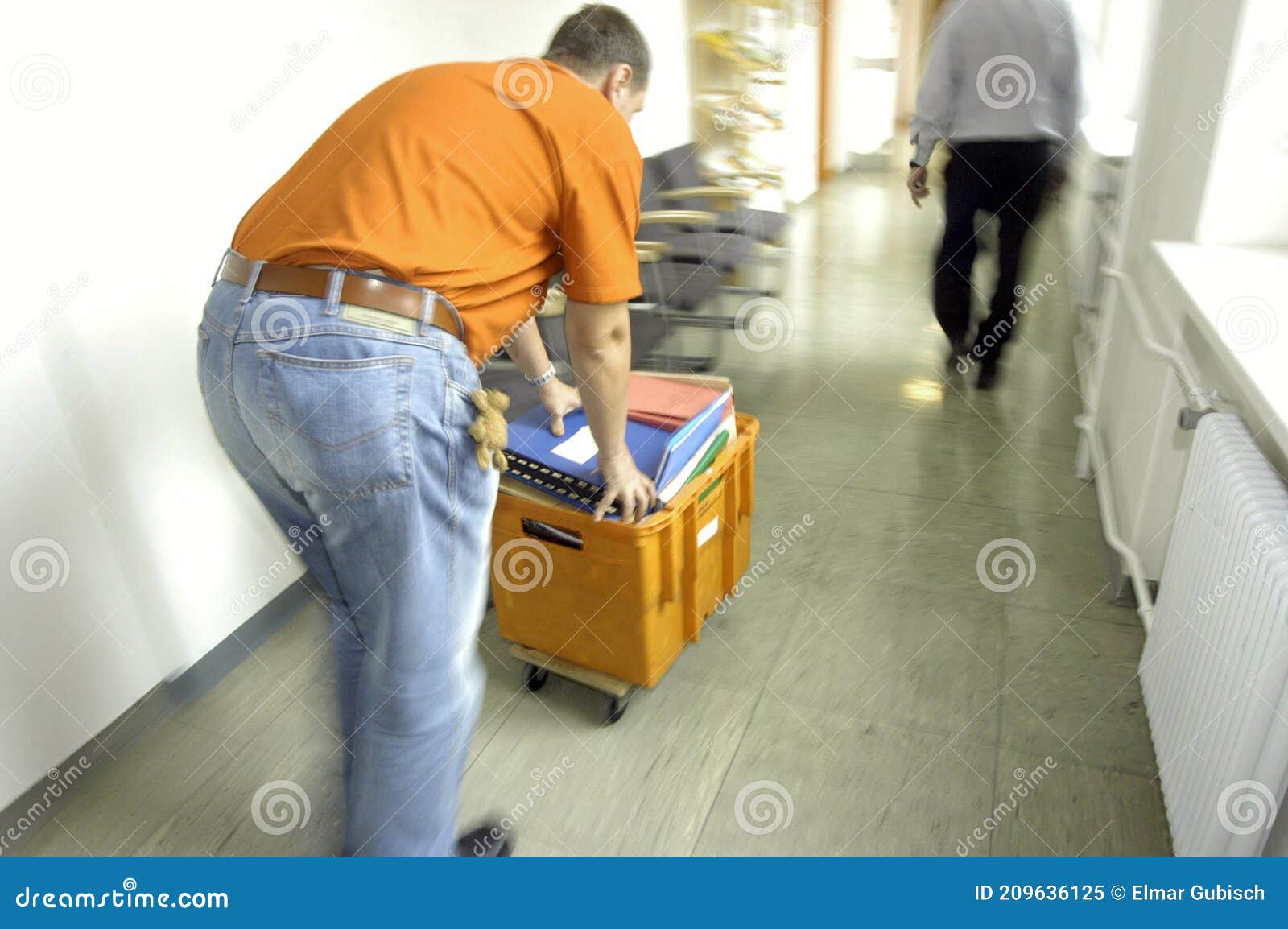 Office Administration In-tray Aka In Tray Isolated Over White Royalty ...