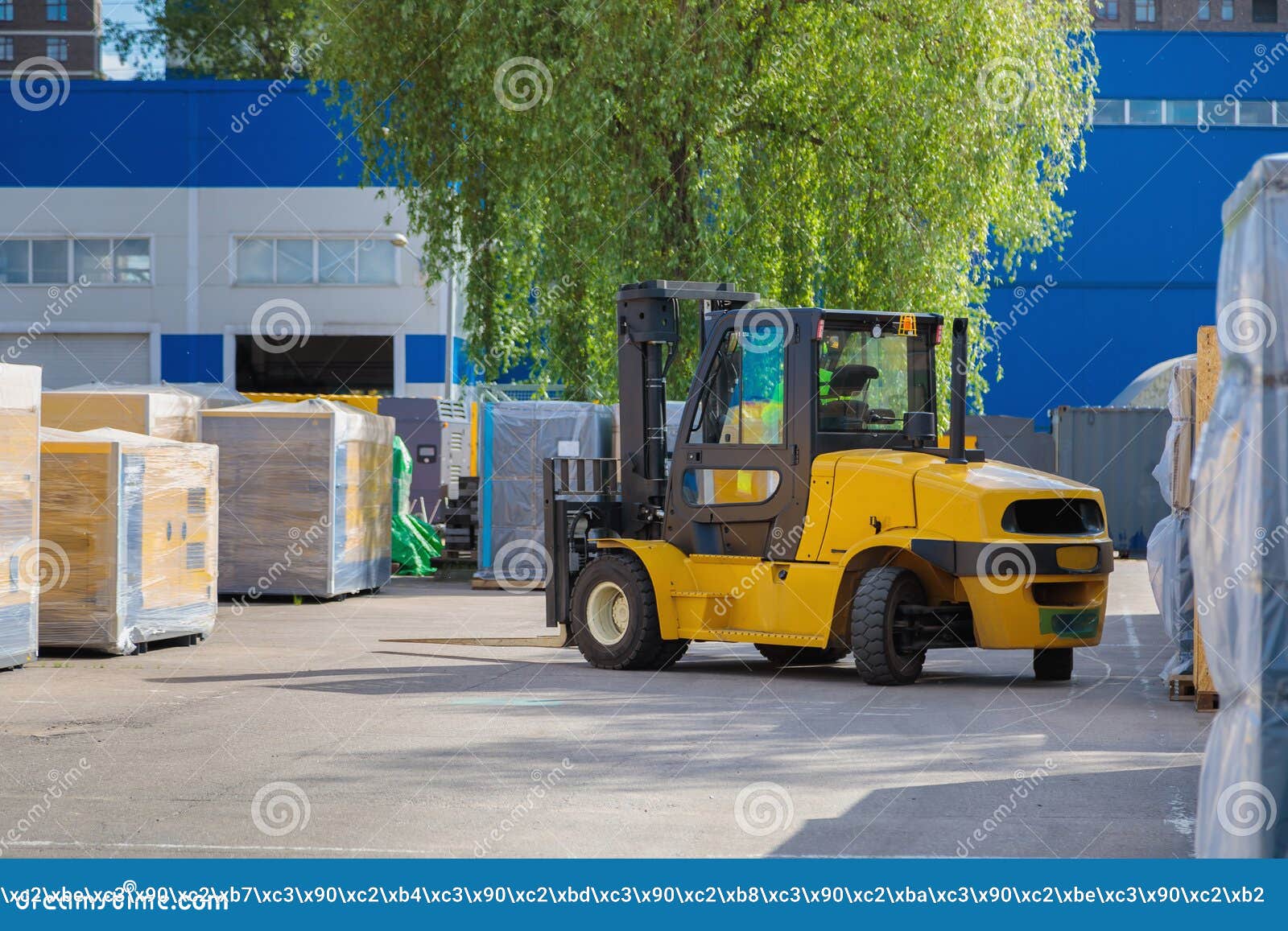 Transportation of Heavy Mobile Compressors by Special Equipment Stock ...