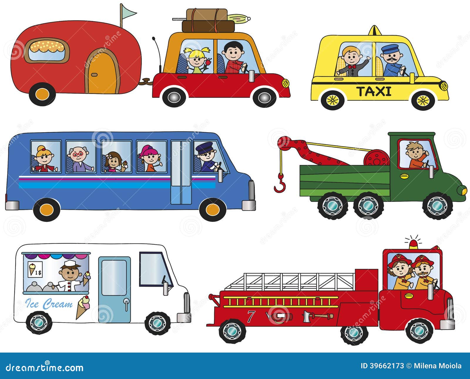 Transportation stock illustration. Illustration of driver - 39662173