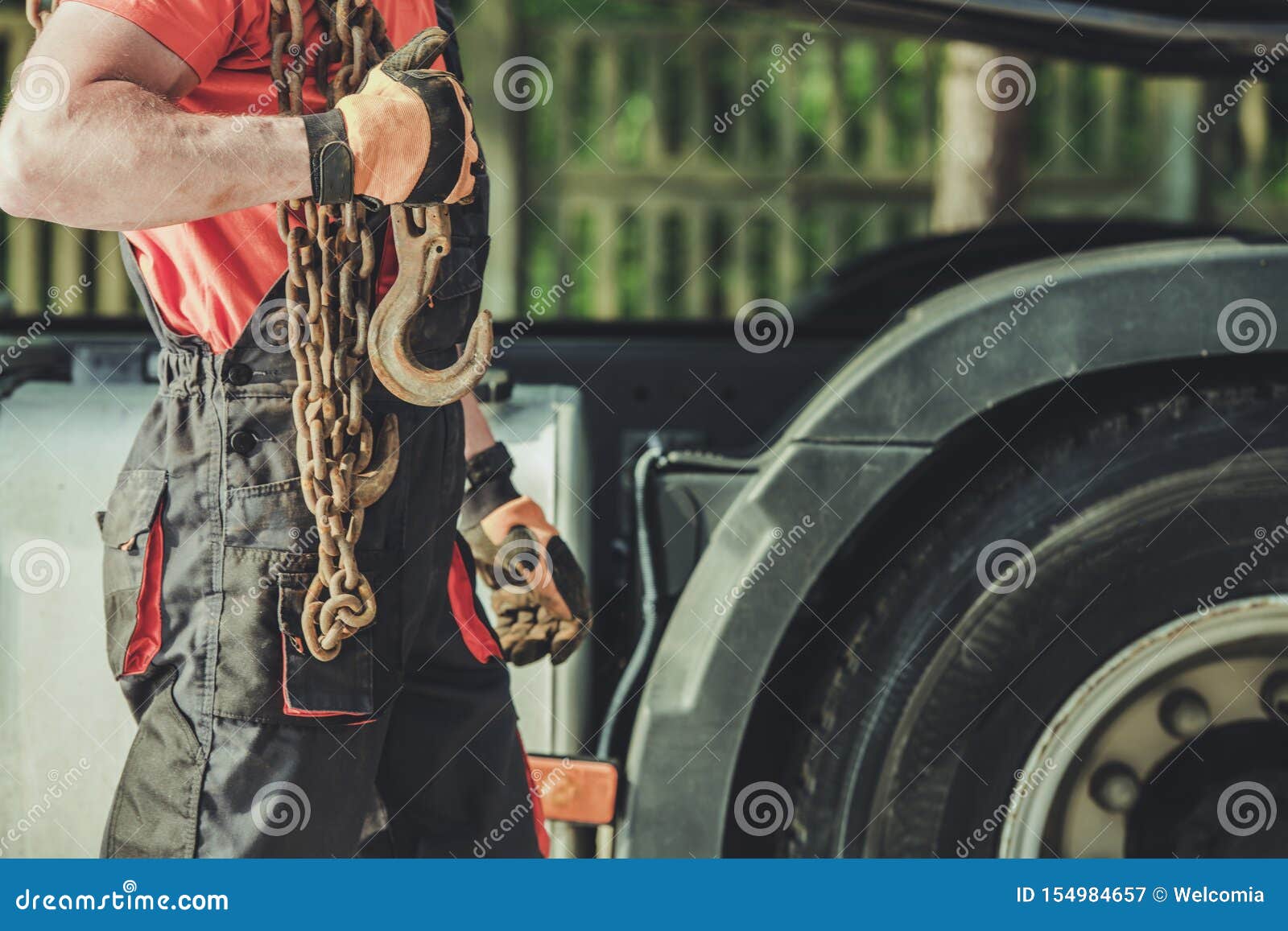 Transportation Industry Worker Stock Image - Image of driver, semi ...