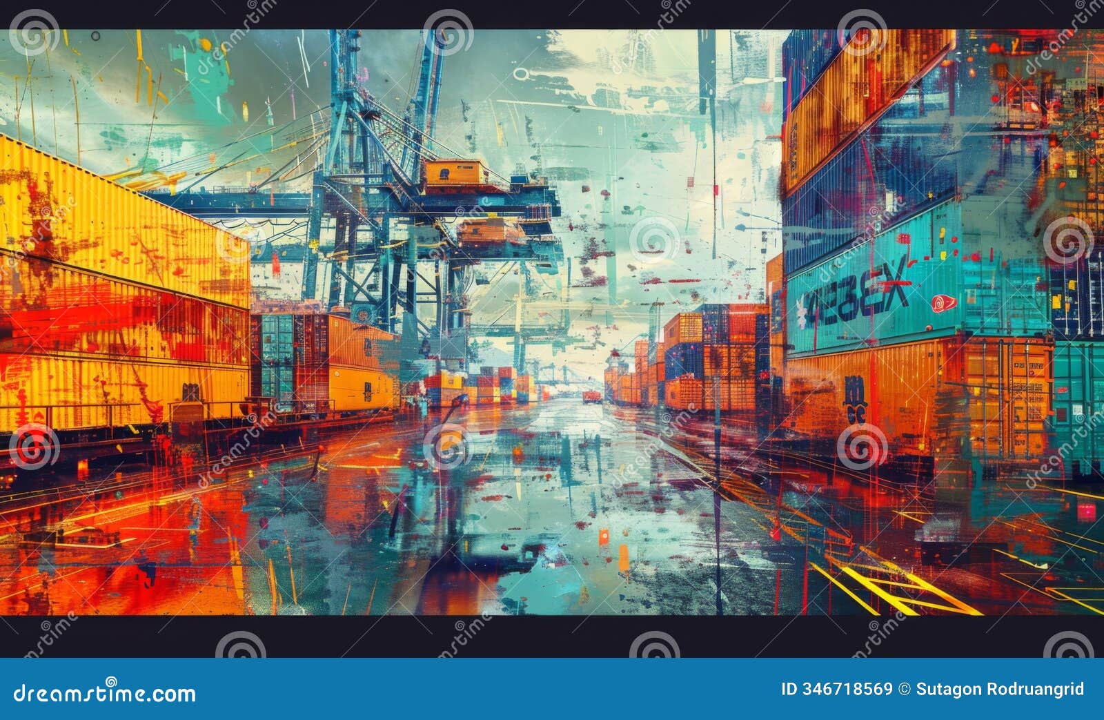 Transportation Logistics of International Container Cargo Shipping ...