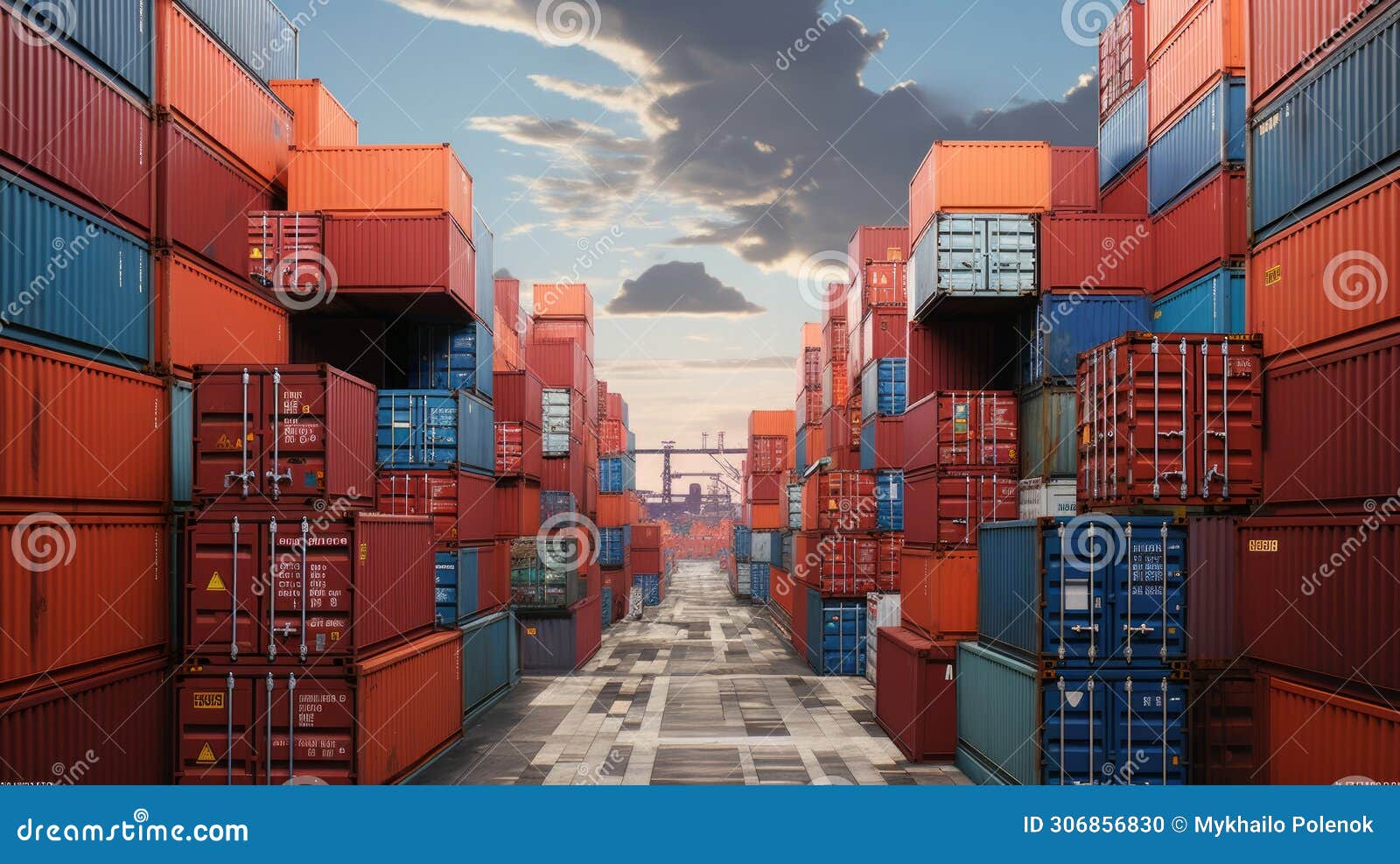 Transportation Logistics of International Container Cargo Shipping ...