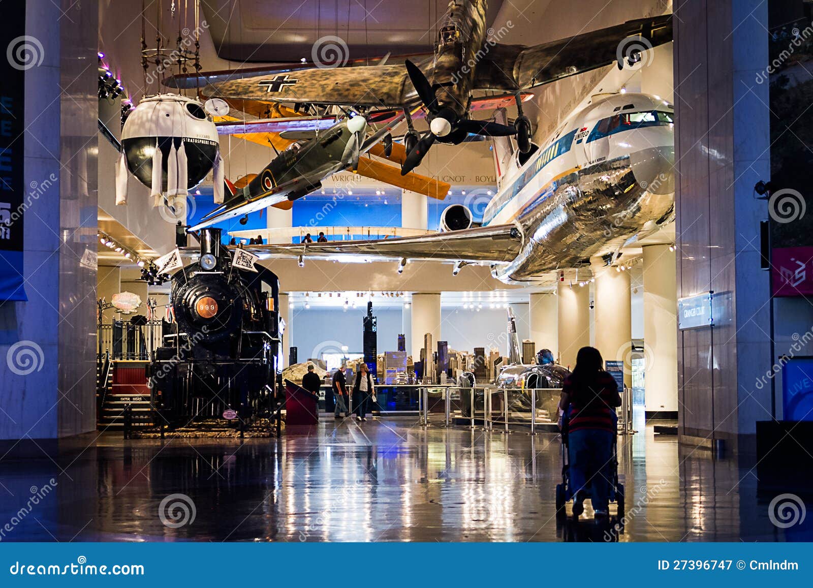 Transportation at Museum of Science and Industry Editorial Photography ...
