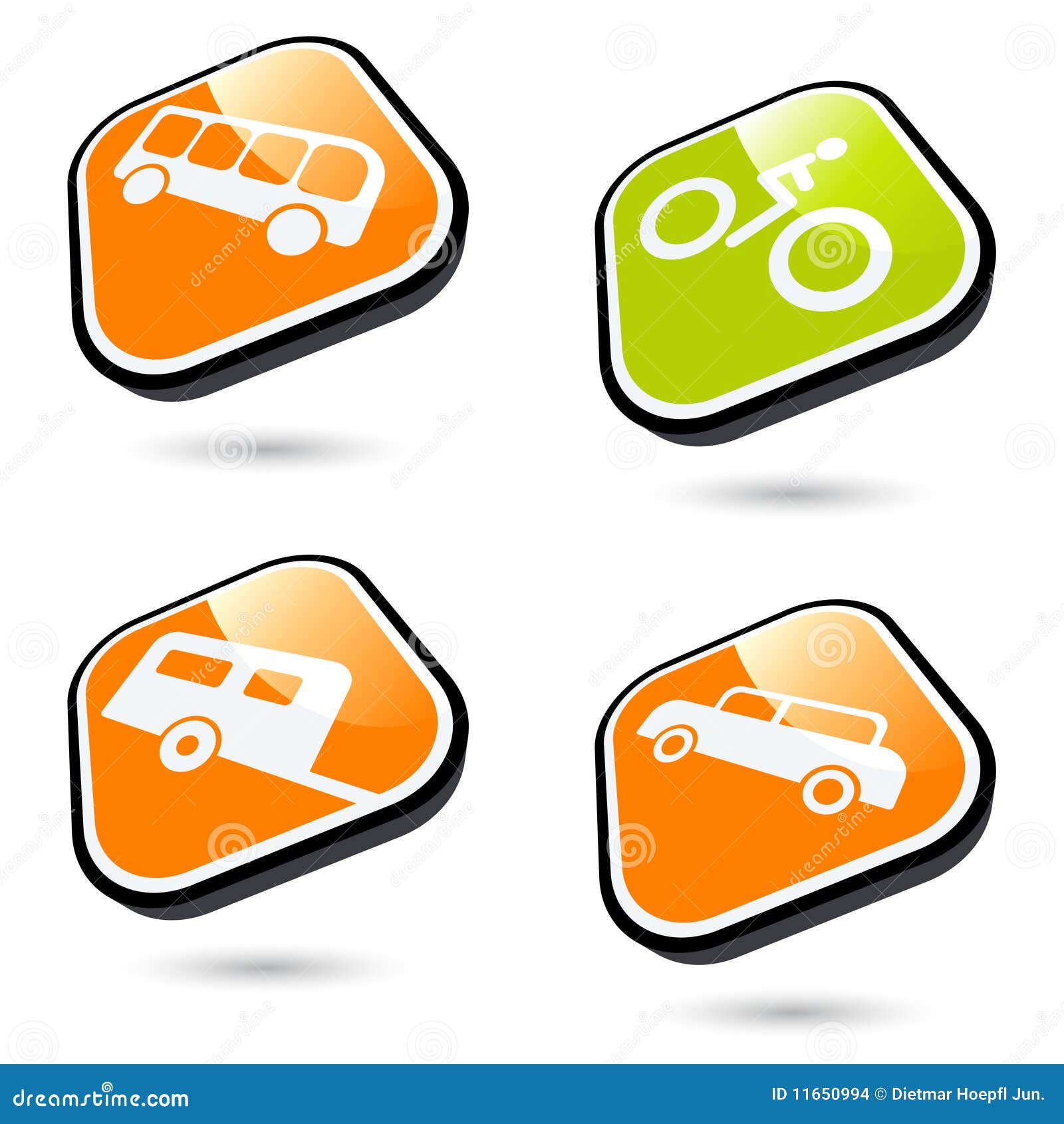 Transportation Symbols Vector Illustration | CartoonDealer.com #22328132