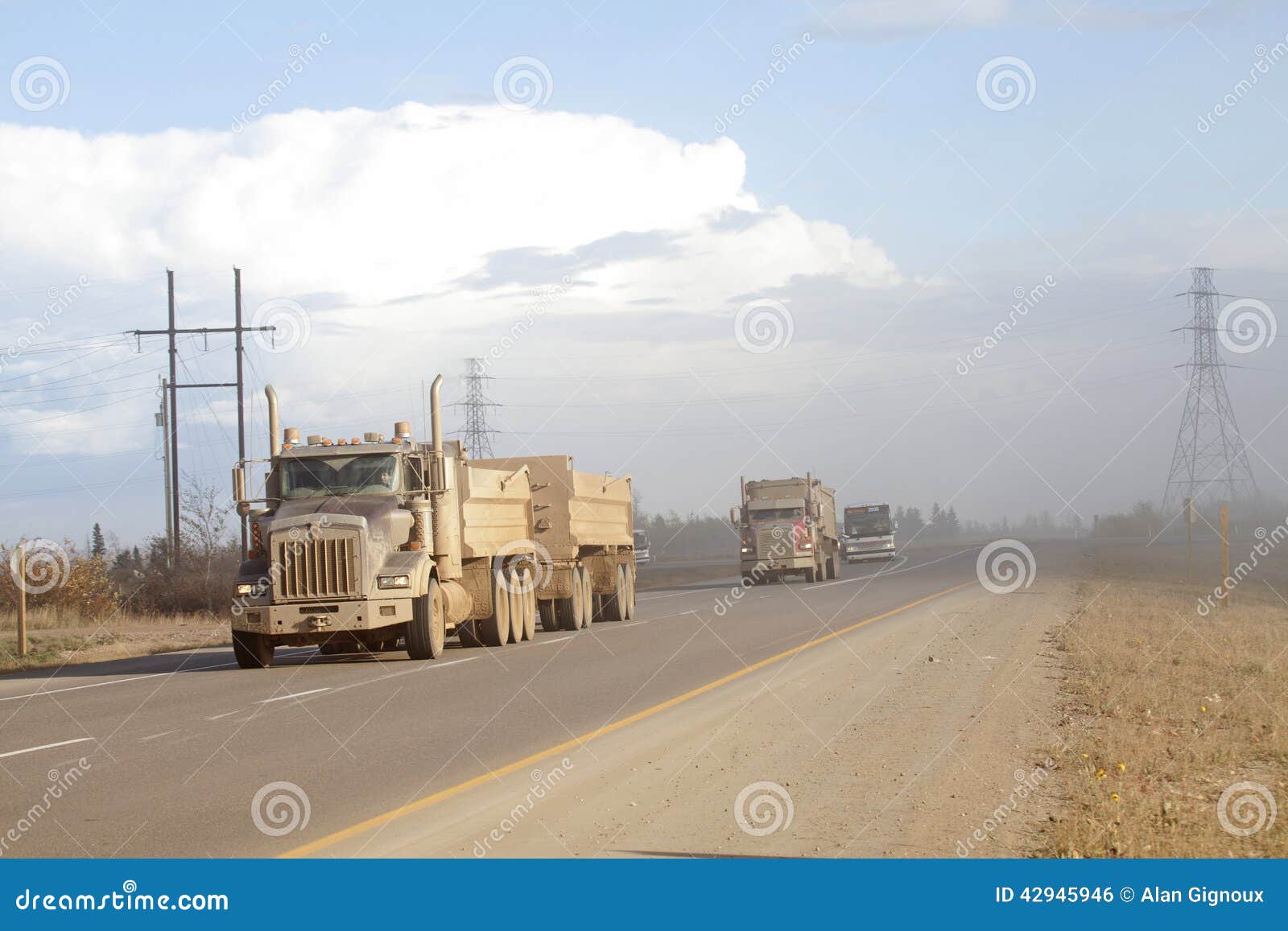 Transportation Trucks, Alberta, Canada Editorial Photo - Image of ...