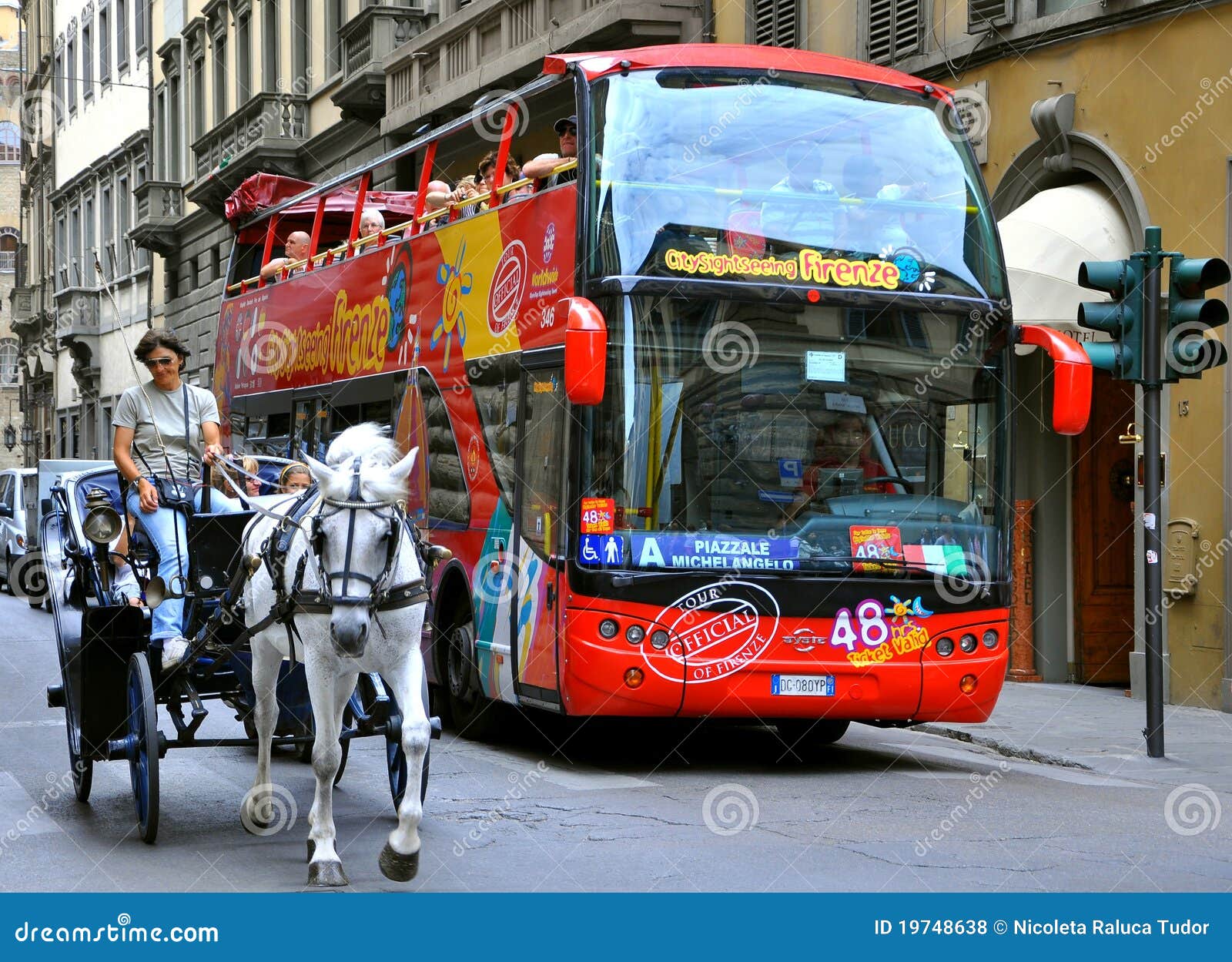 Transporte Turístico En Italia Foto de archivo editorial - Imagen de ...
