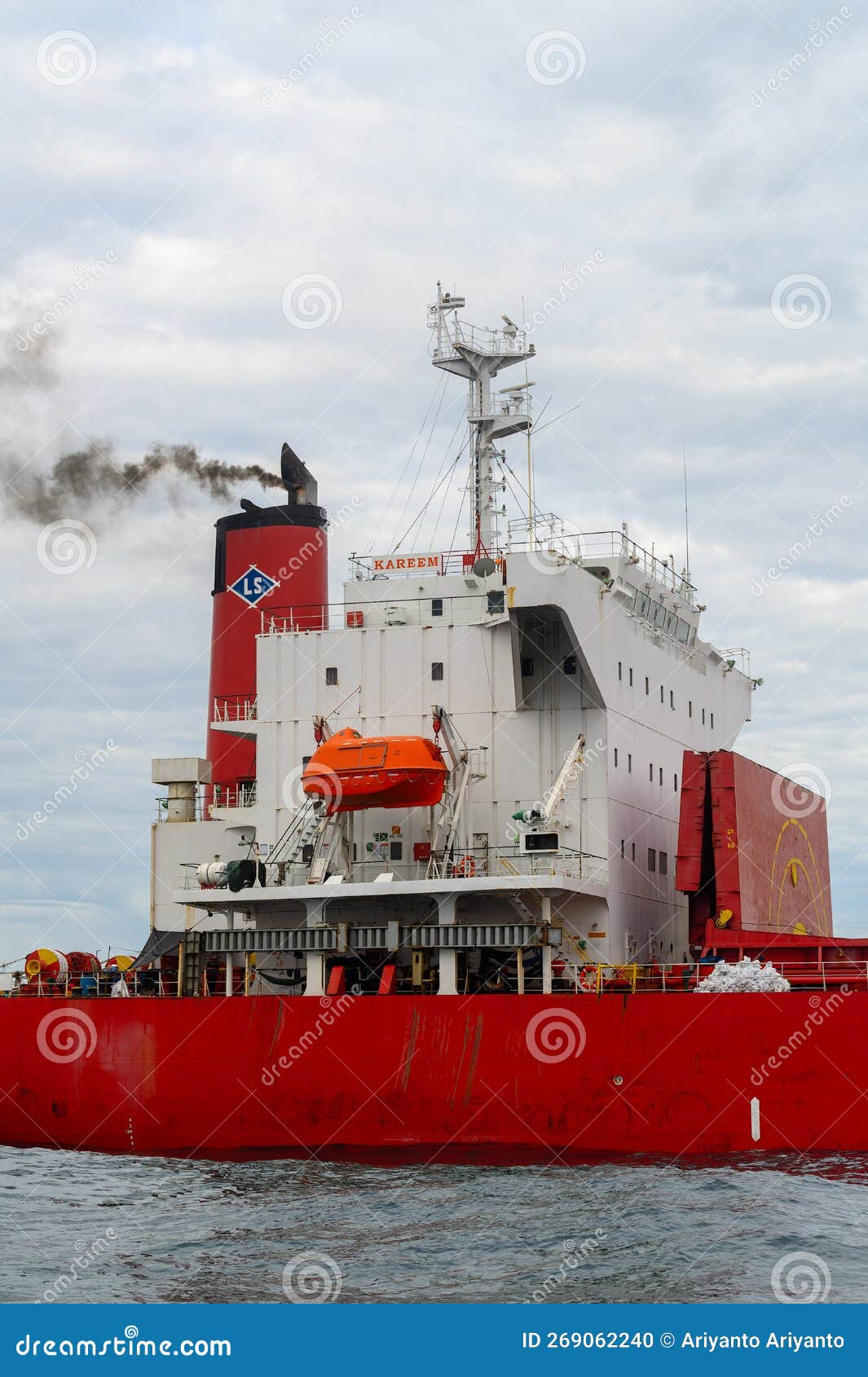 Transporting Coal into Large Ships in the Middle of the Sea Editorial ...