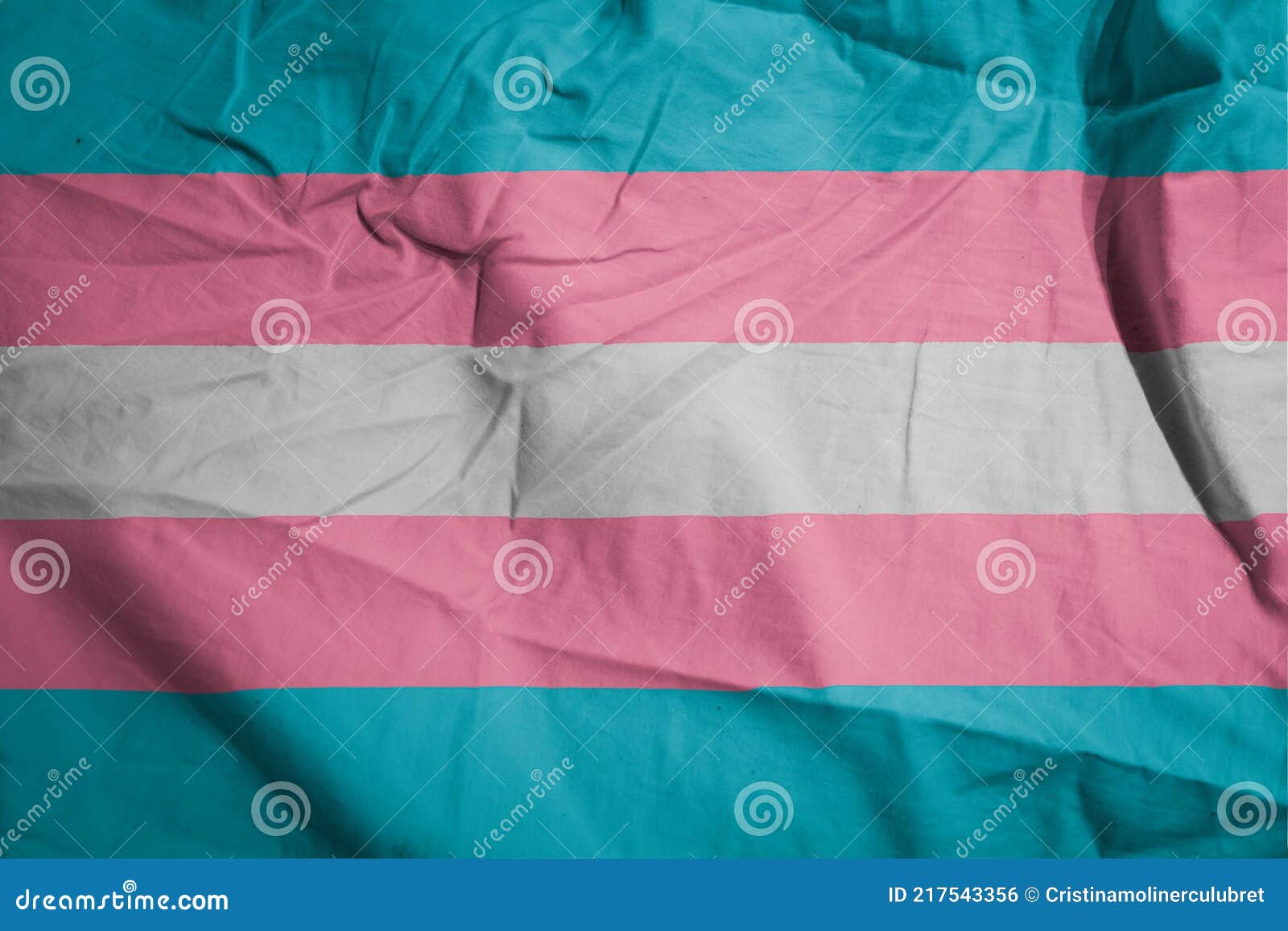 Transsexual Flag on Fabric Texture Stock Photo - Image of homosexuality ...