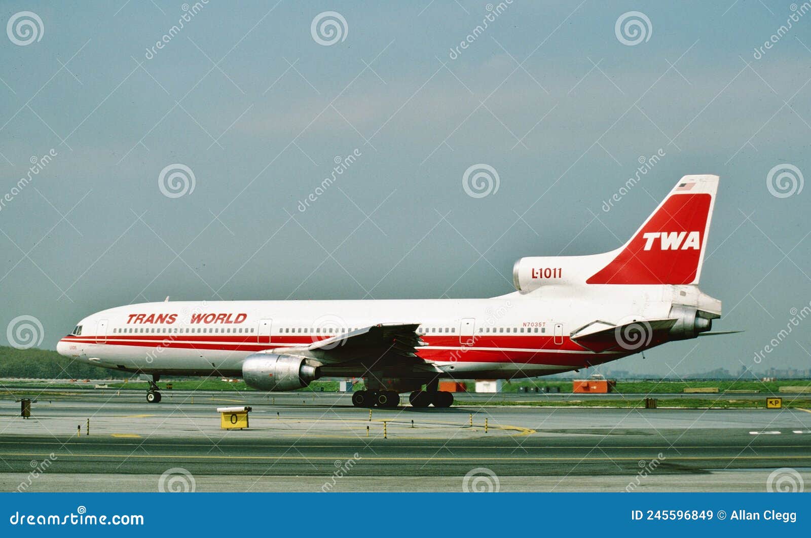 Transworld Airlines Twa Lockheed L1011 Imagen de archivo editorial ...