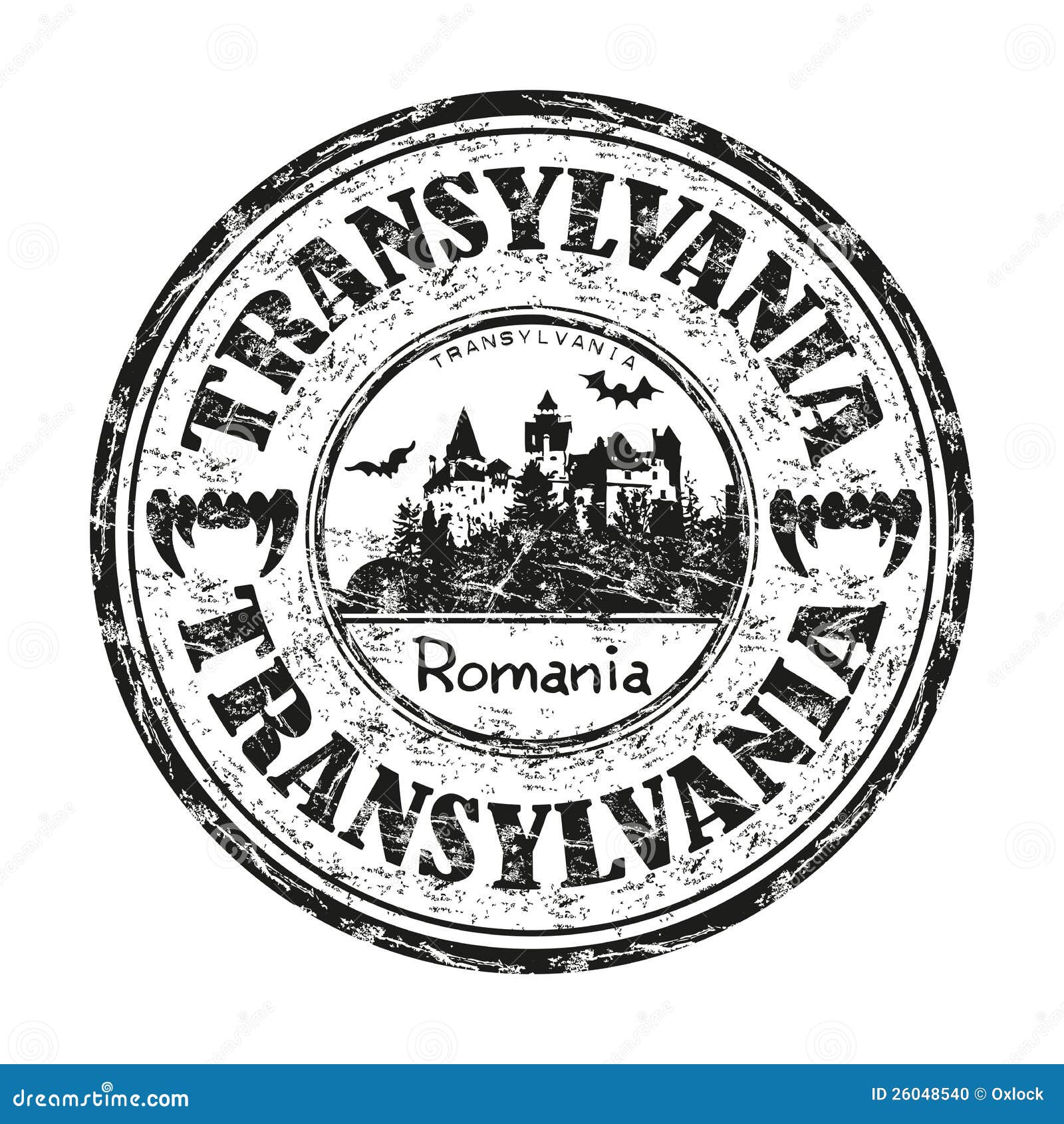 Transylvania Sign Cartoon Vector | CartoonDealer.com #42168701
