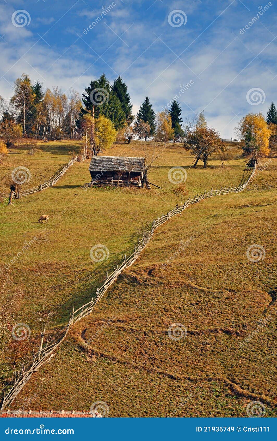 Transylvania rural nature stock image. Image of clouds - 21936749