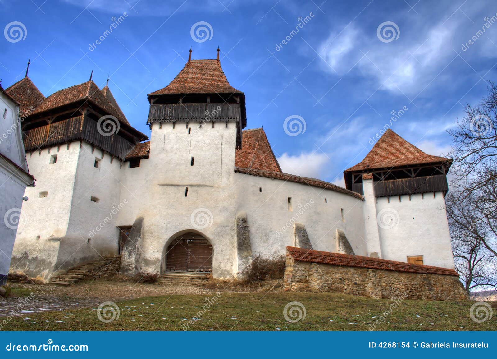Transylvanian fortress stock photo. Image of transylvania - 4268154