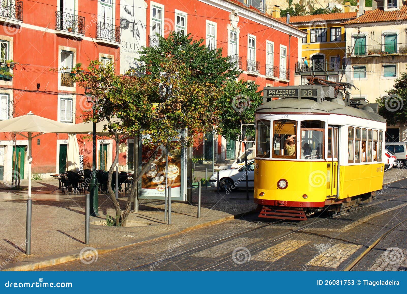 Tranvía 28, Lisboa, Portugal Foto de archivo editorial - Imagen de ...