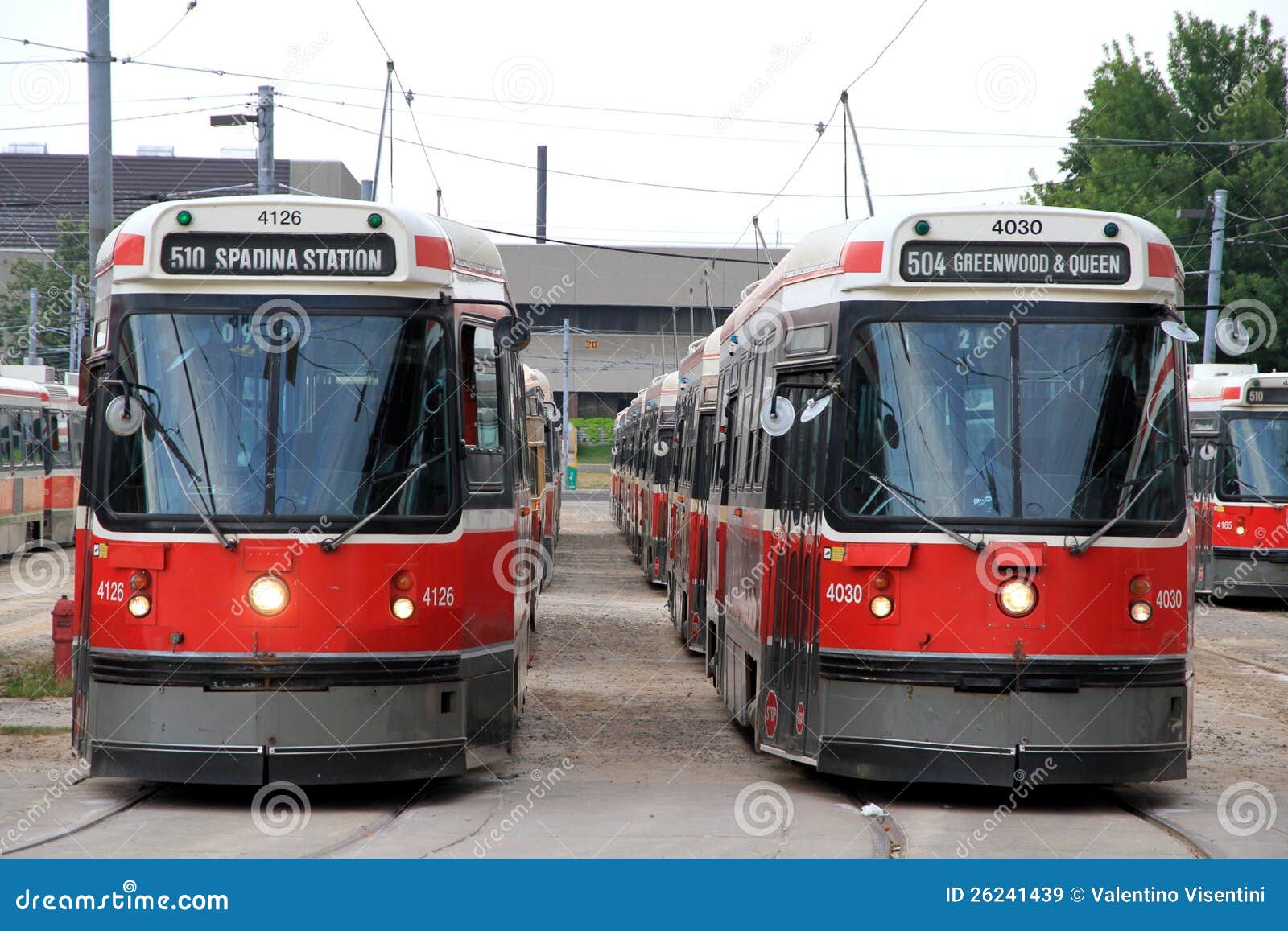 Tranvías de Toronto imagen de archivo editorial. Imagen de velocidad ...