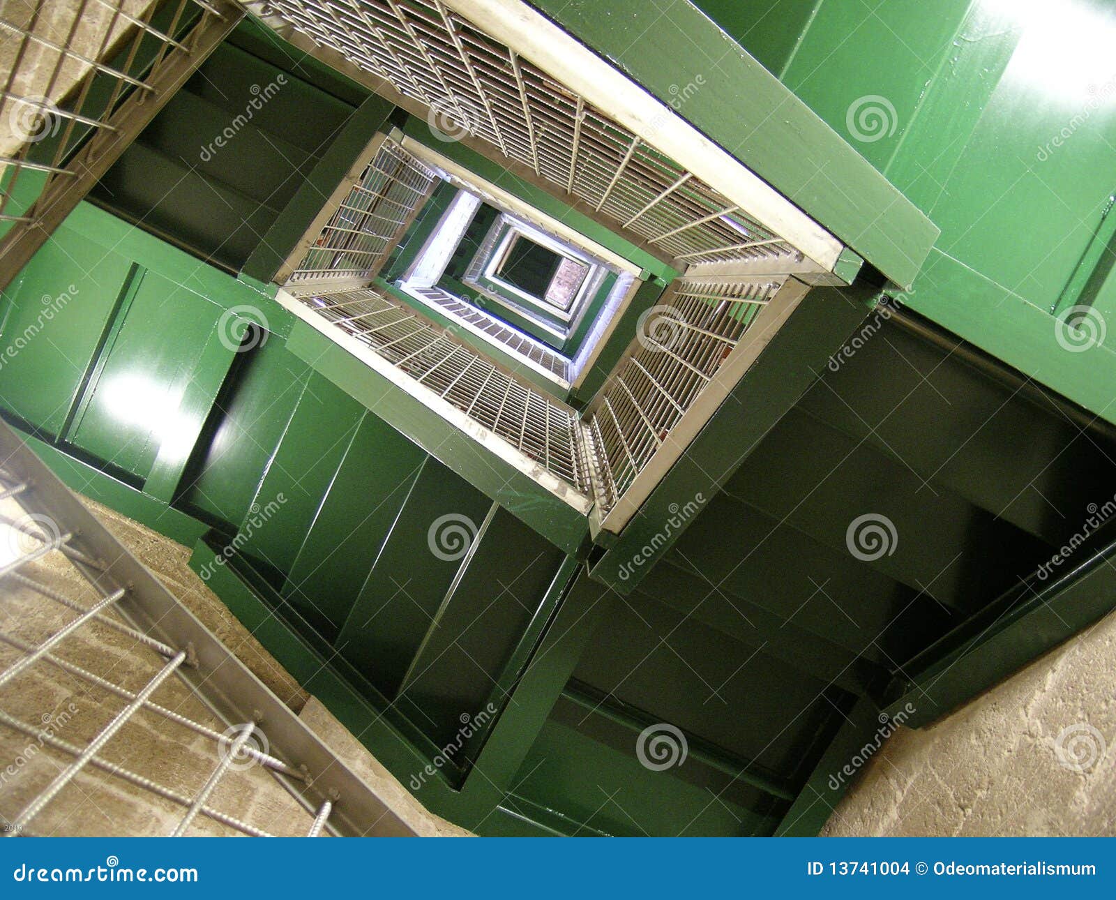 Trap 1 van Escher stock foto. Image of veelhoeken, geometrisch - 13741004