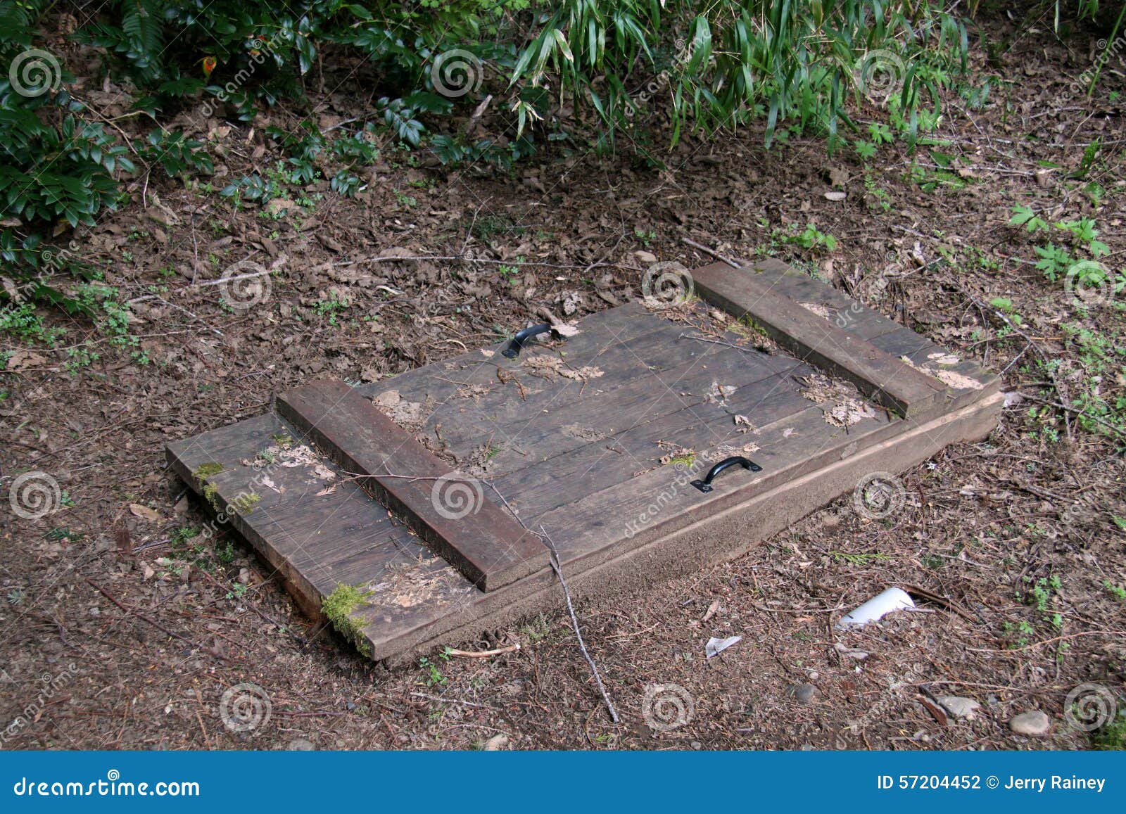 Trap door in the ground stock photo. Image of cell, protect - 57204452