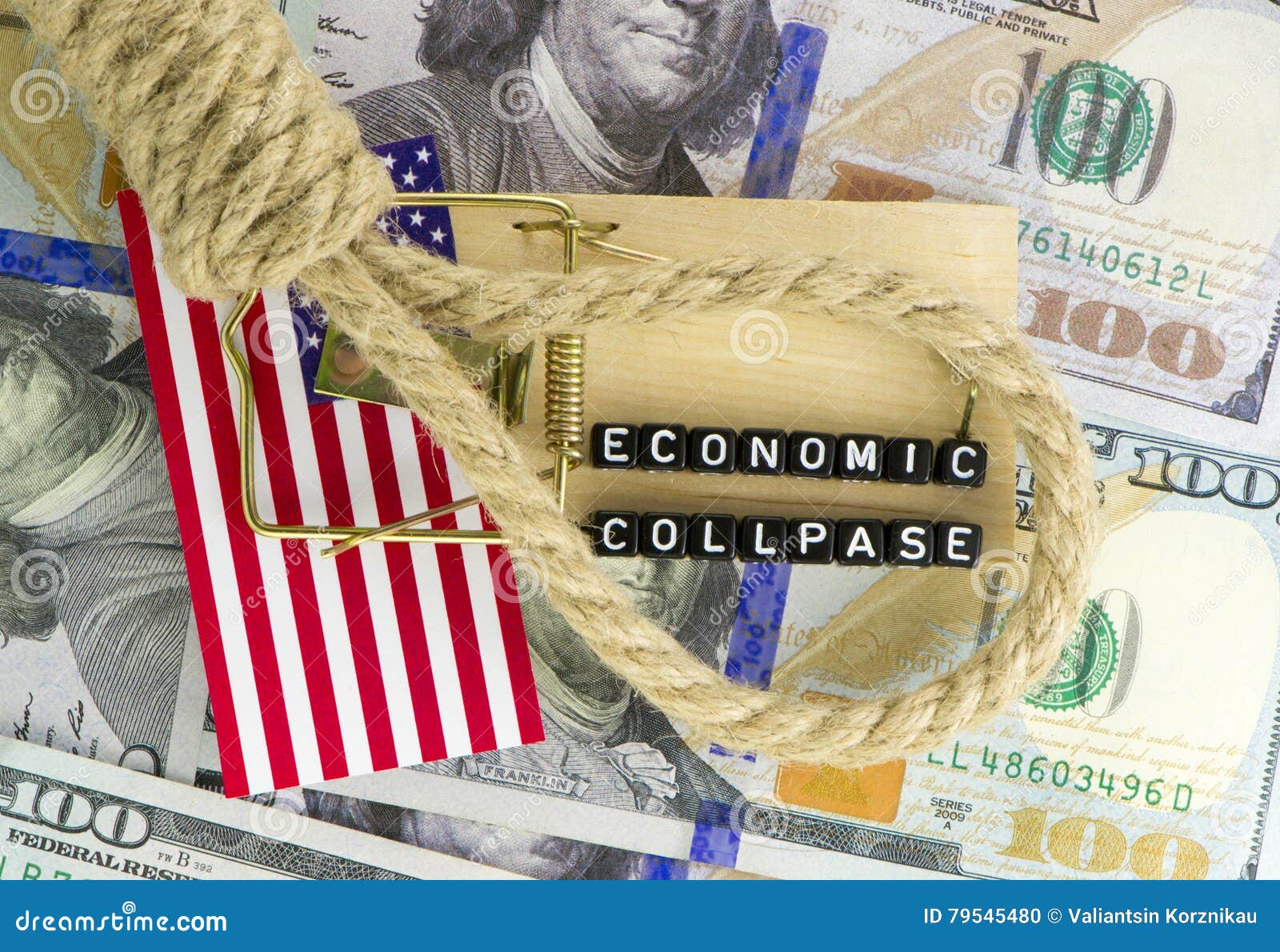 Trap on the economy stock photo. Image of economy, fall - 79545480
