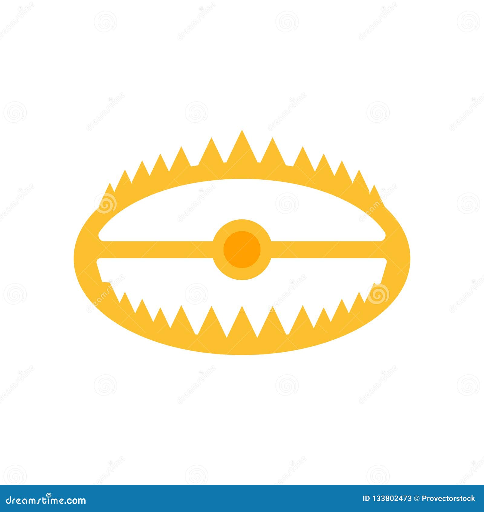 Trap Icon Vector Sign and Symbol Isolated on White Background Stock ...