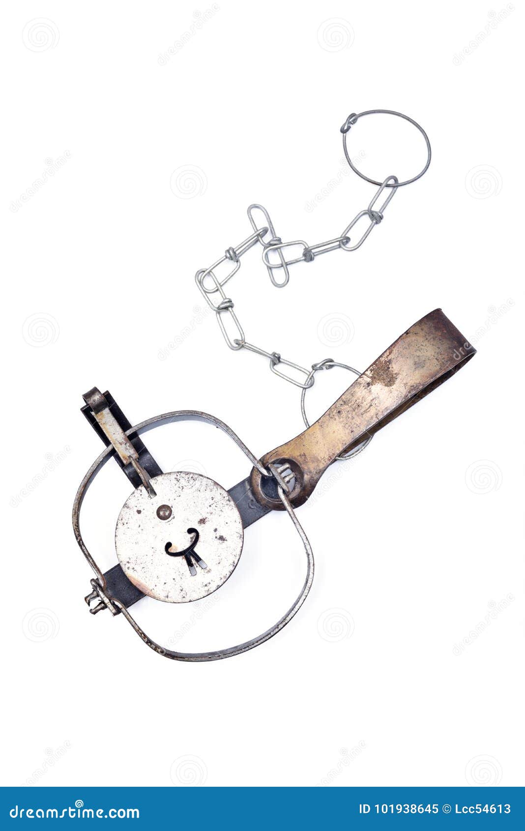 Trap stock image. Image of trap, steel, single, machine - 101938645