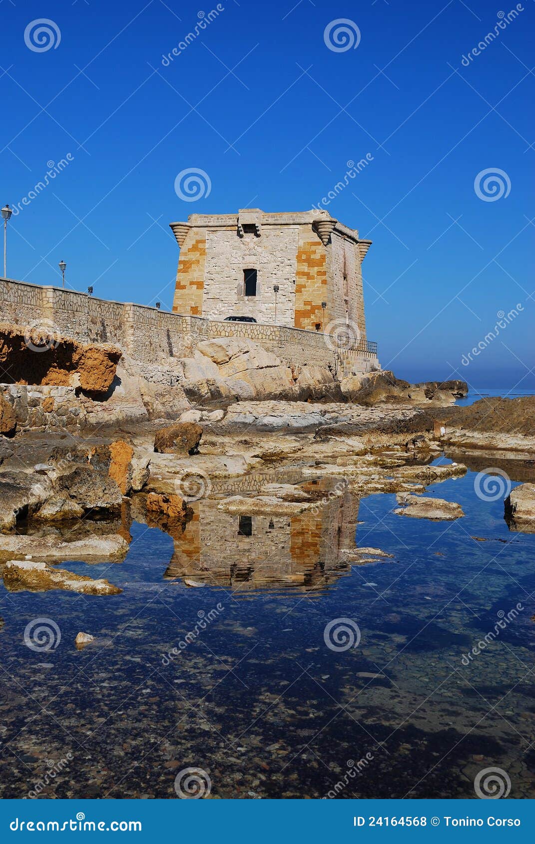 Trapani (Ligny tower) stock photo. Image of dovecote - 24164568